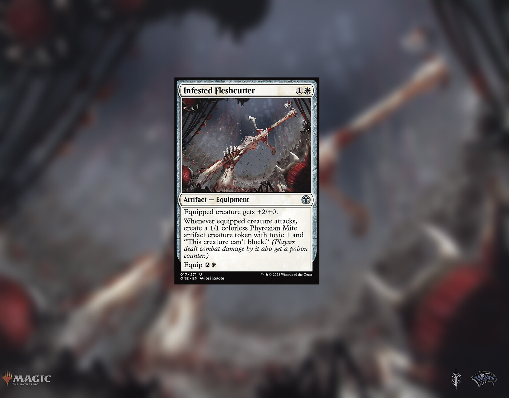 jose parodi - Skitterling Sword - Infested Fleshcutter