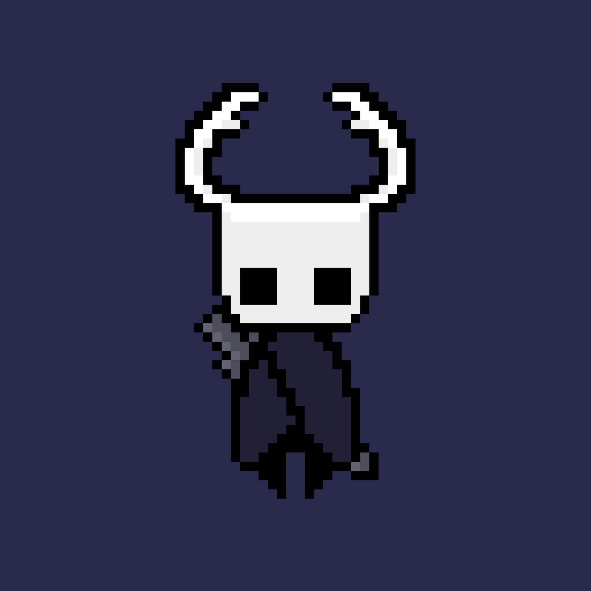 Omer Sha'ashua - Hollow Knight - Pixel Art