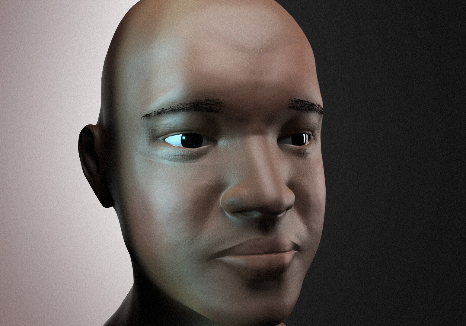 ArtStation - Face 3d sculpting , texturing, rendering