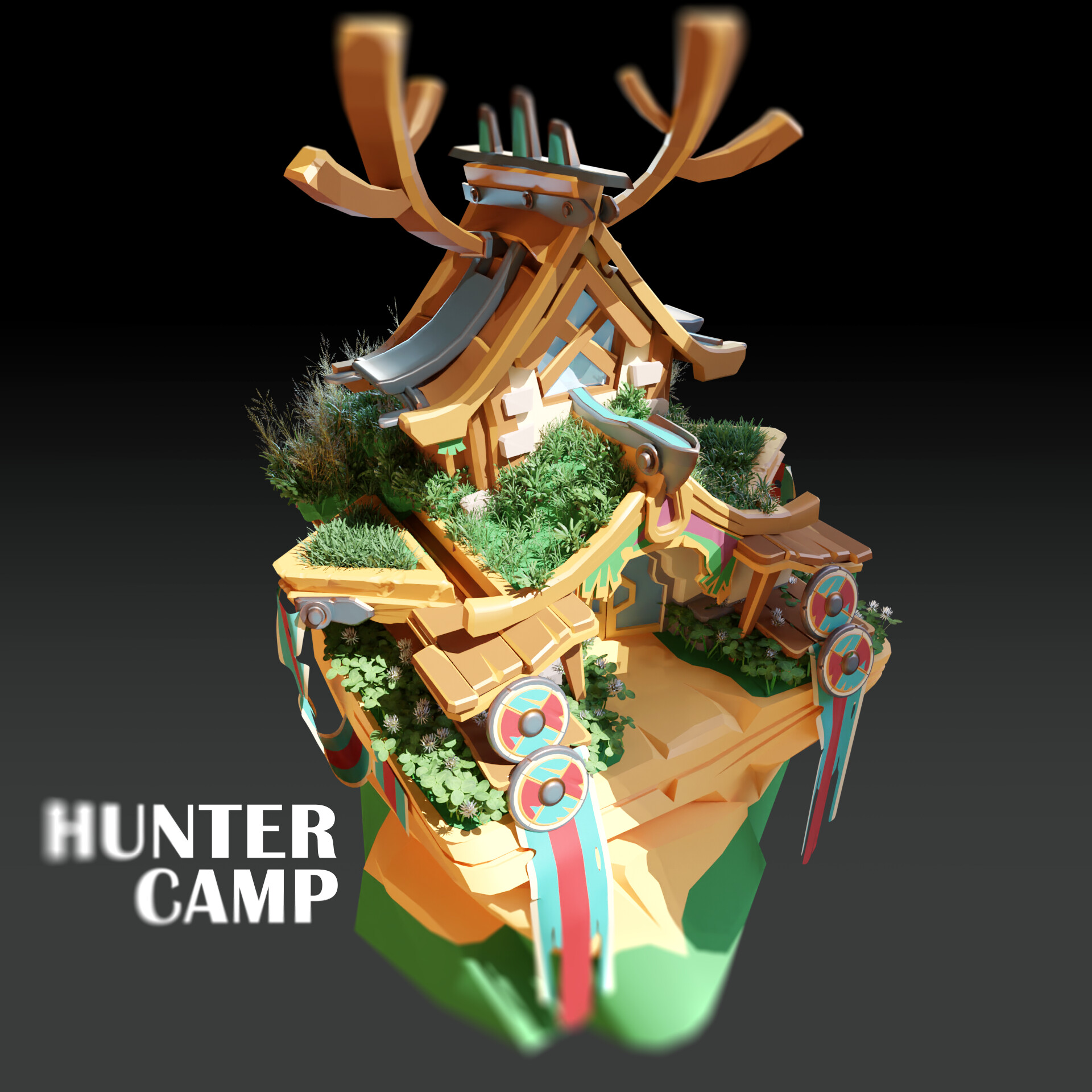ArtStation - Hunter Camp