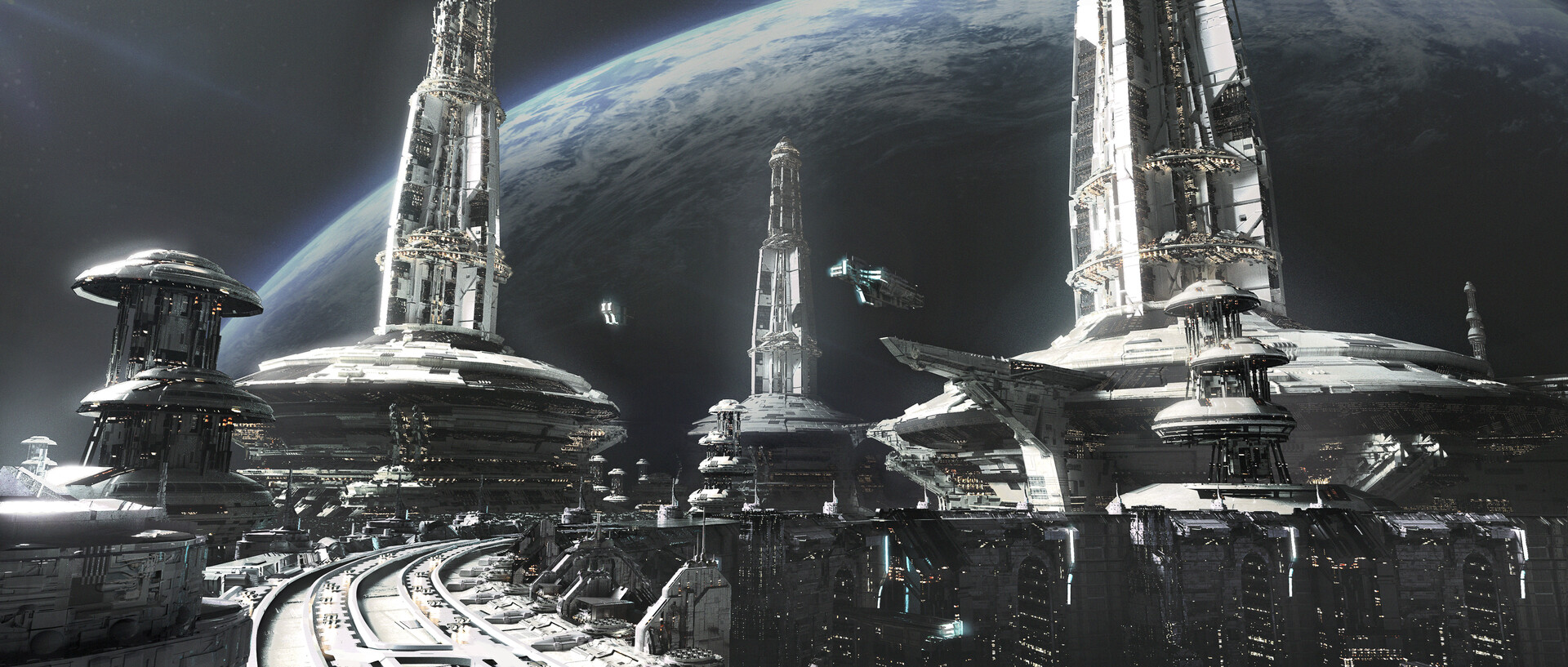 ArtStation - moon base