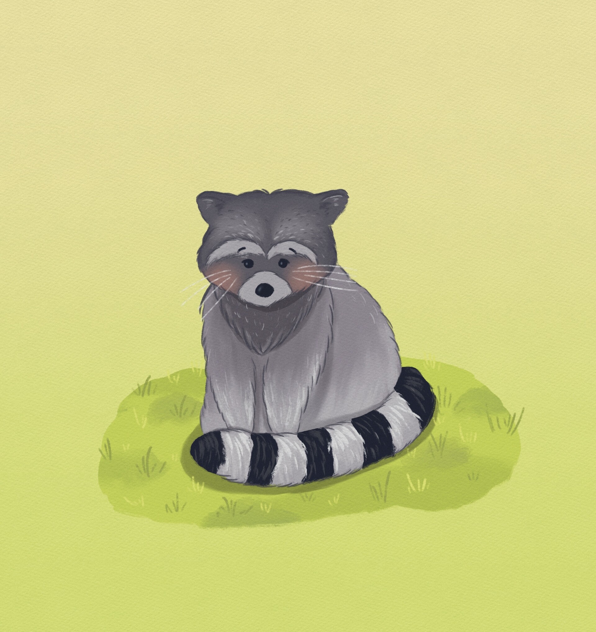 ArtStation - Just a random raccoon