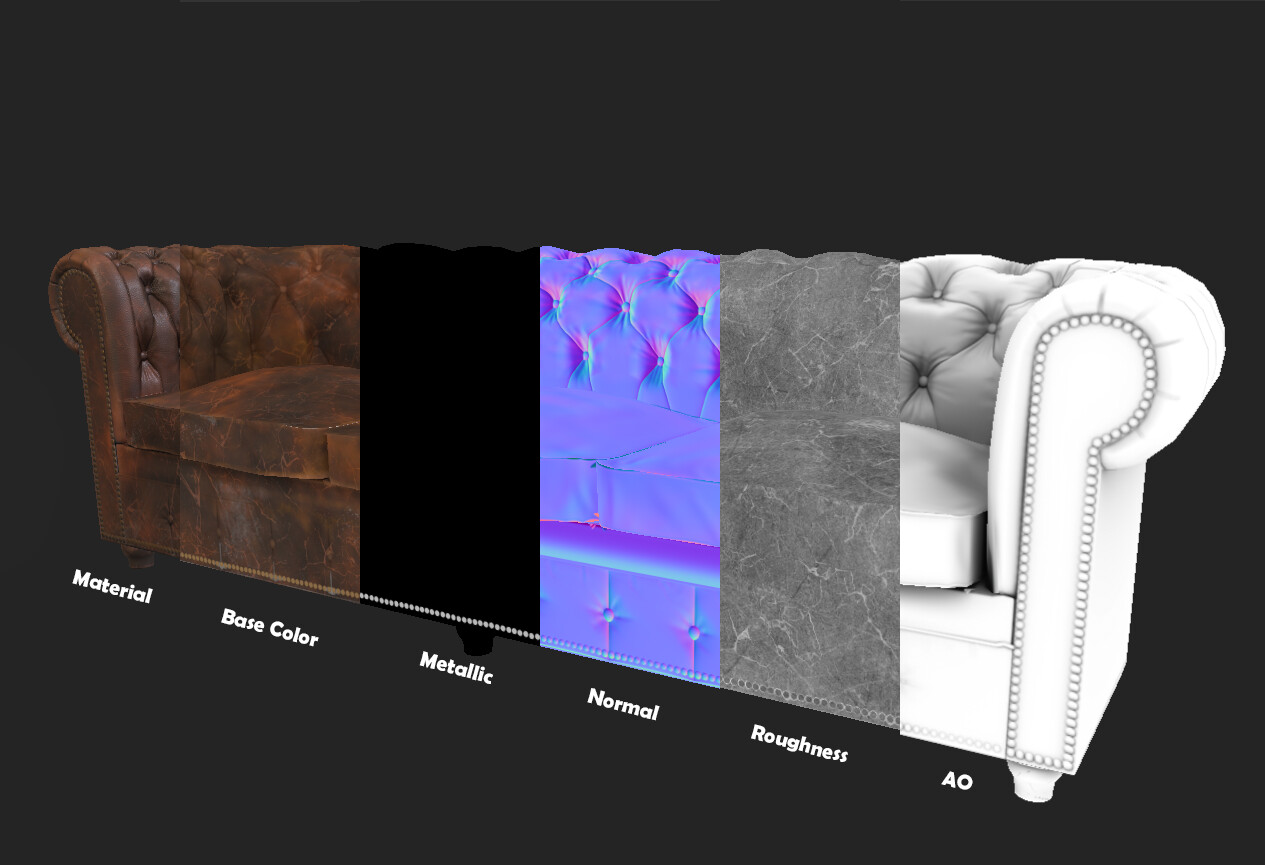 Portfolio - Chesterfield Couch