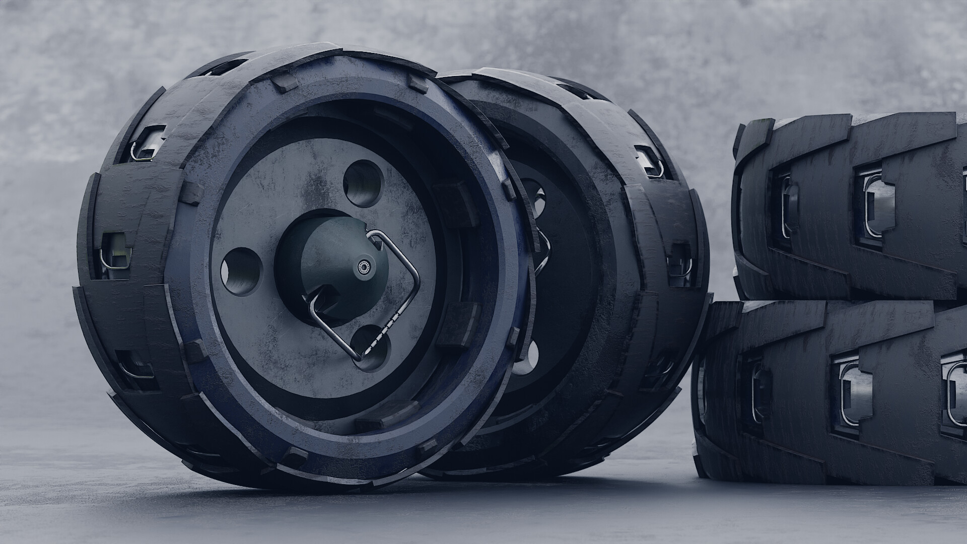 ArtStation - Sci-Fi Wheel