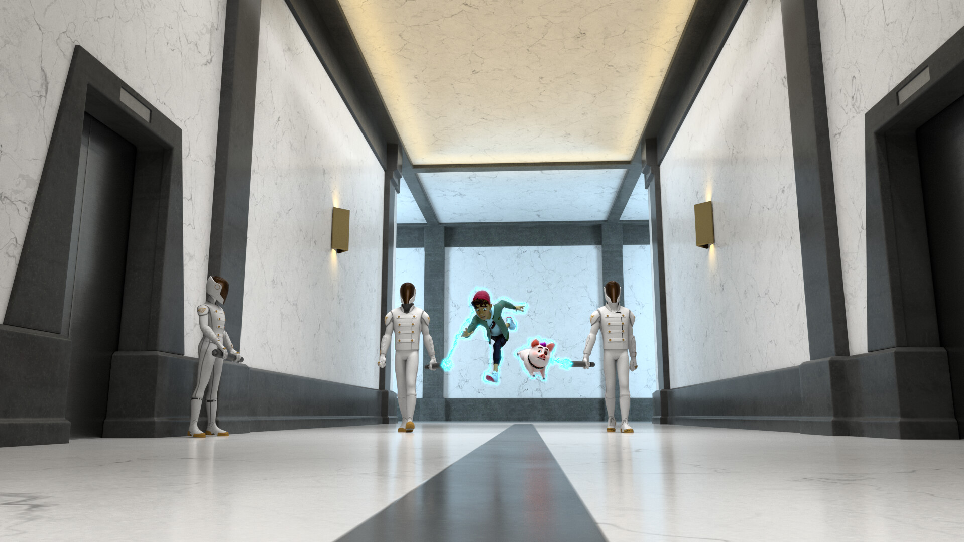 ArtStation - Daniel Spellbound - Camilla's Hallway