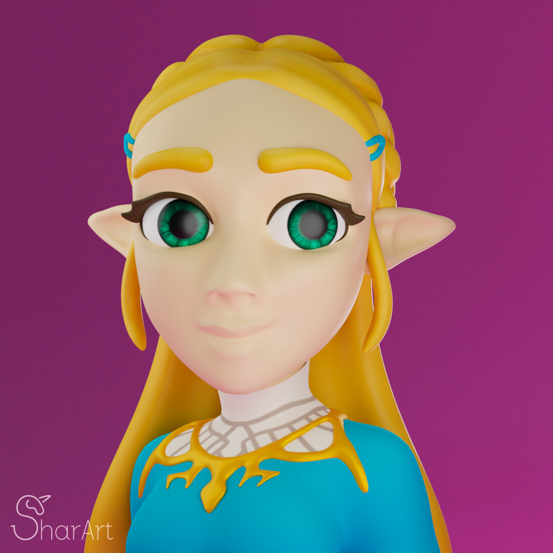 Princess Zelda Face