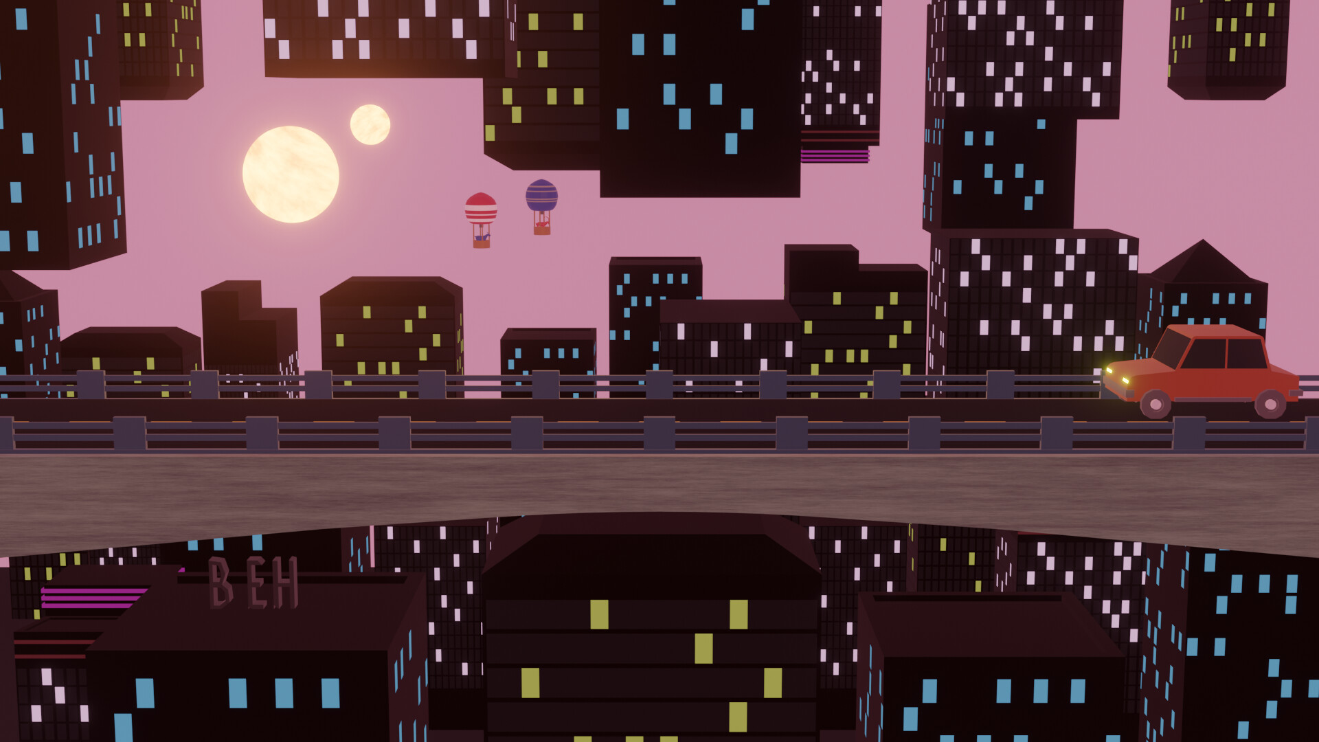 ArtStation - Neon City - 2022