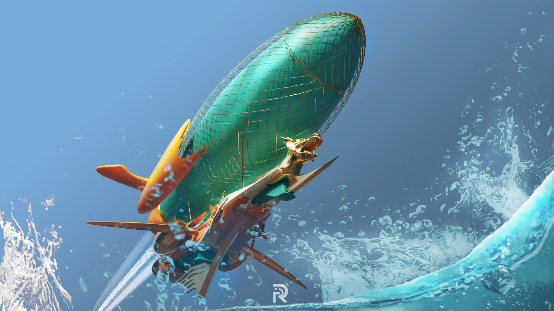 ArtStation - Dragon Ship