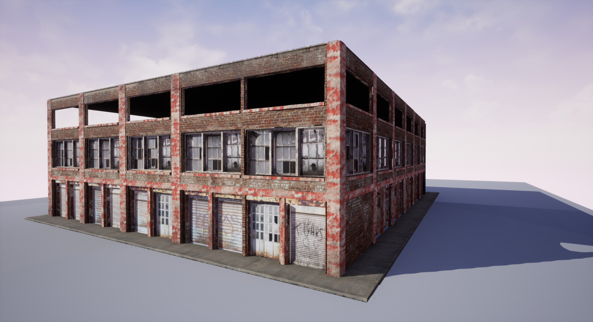 ArtStation - Old factory modular