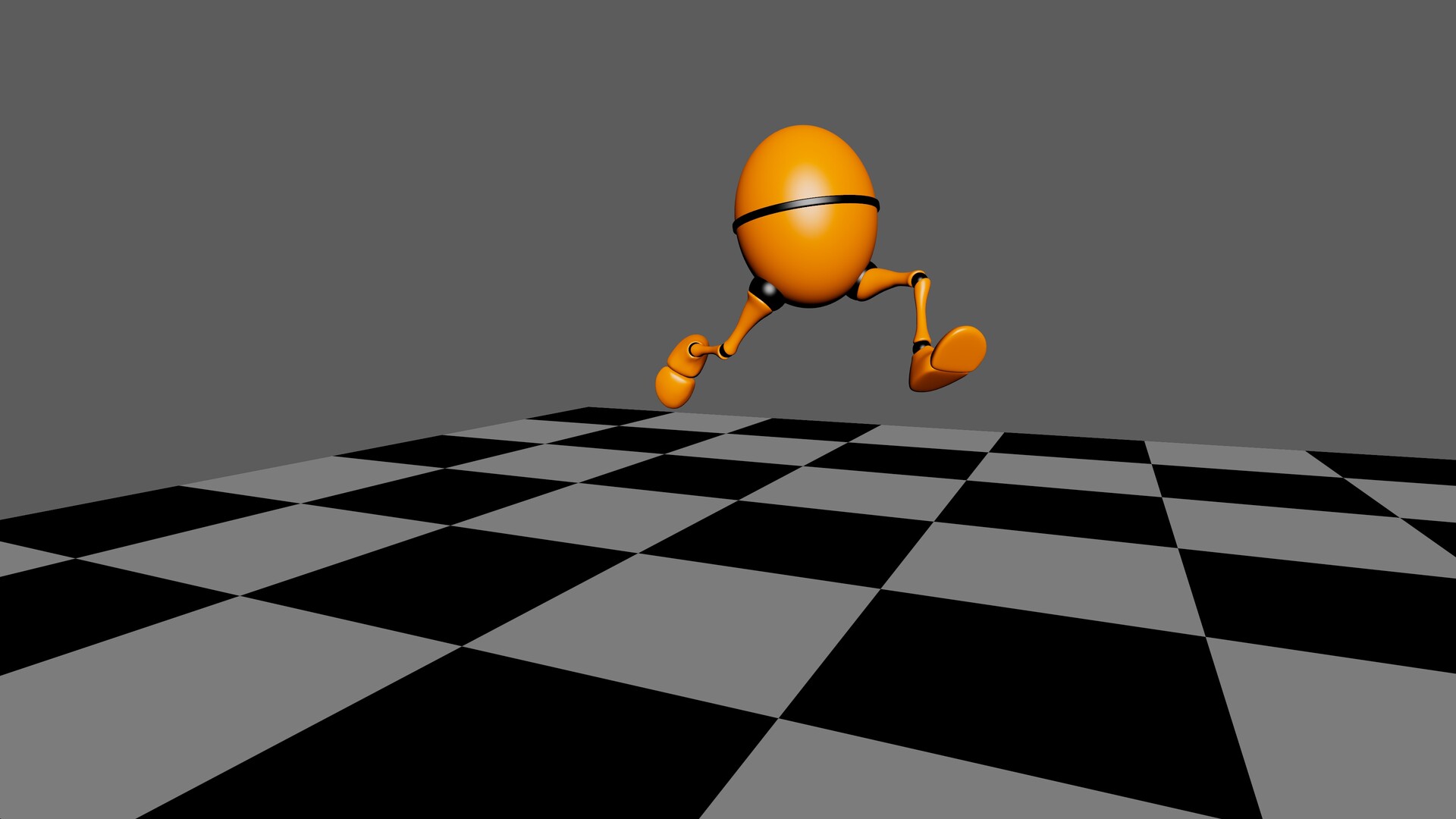 3d animation jump cycle