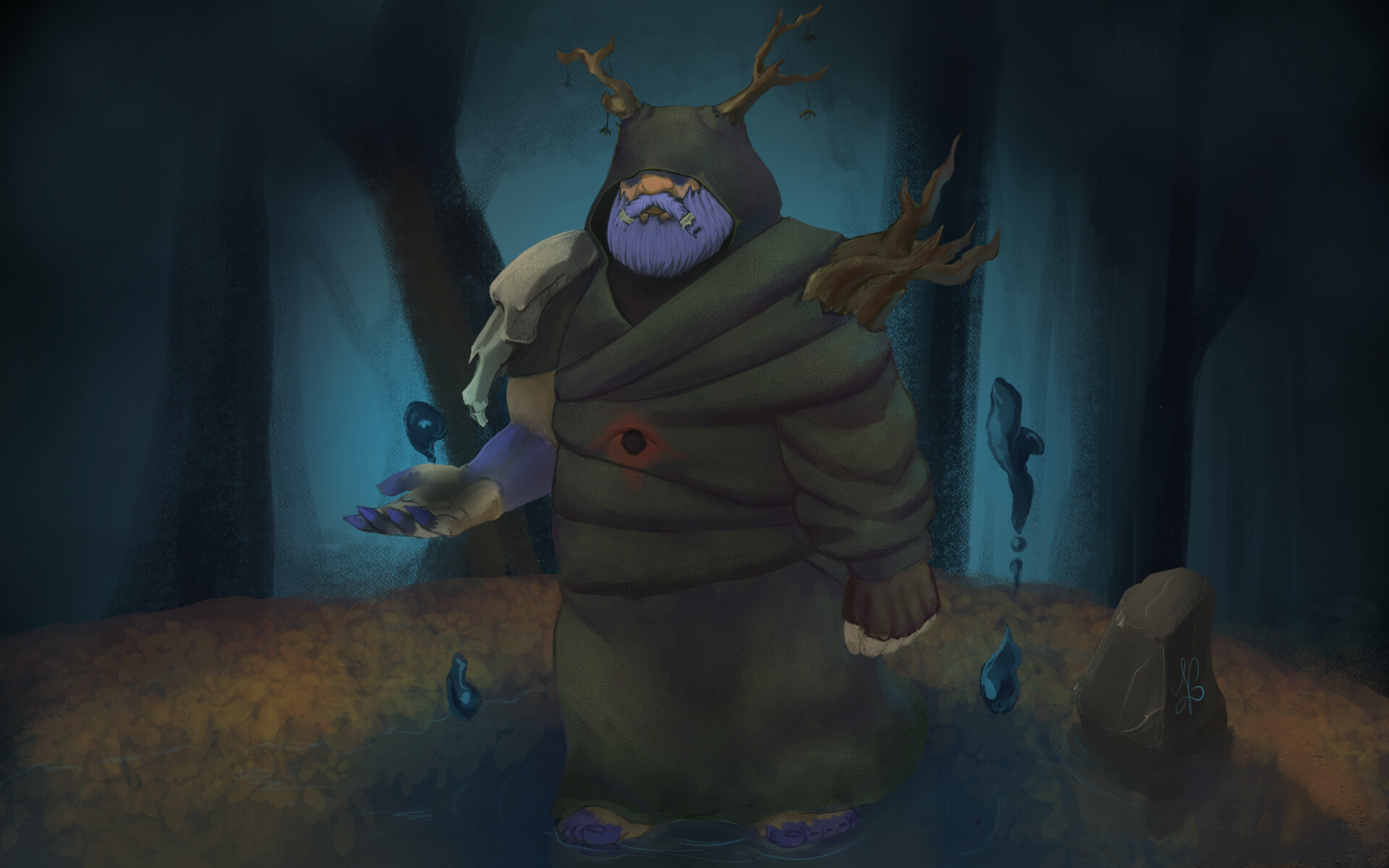 ArtStation - Ozone Storm Druid