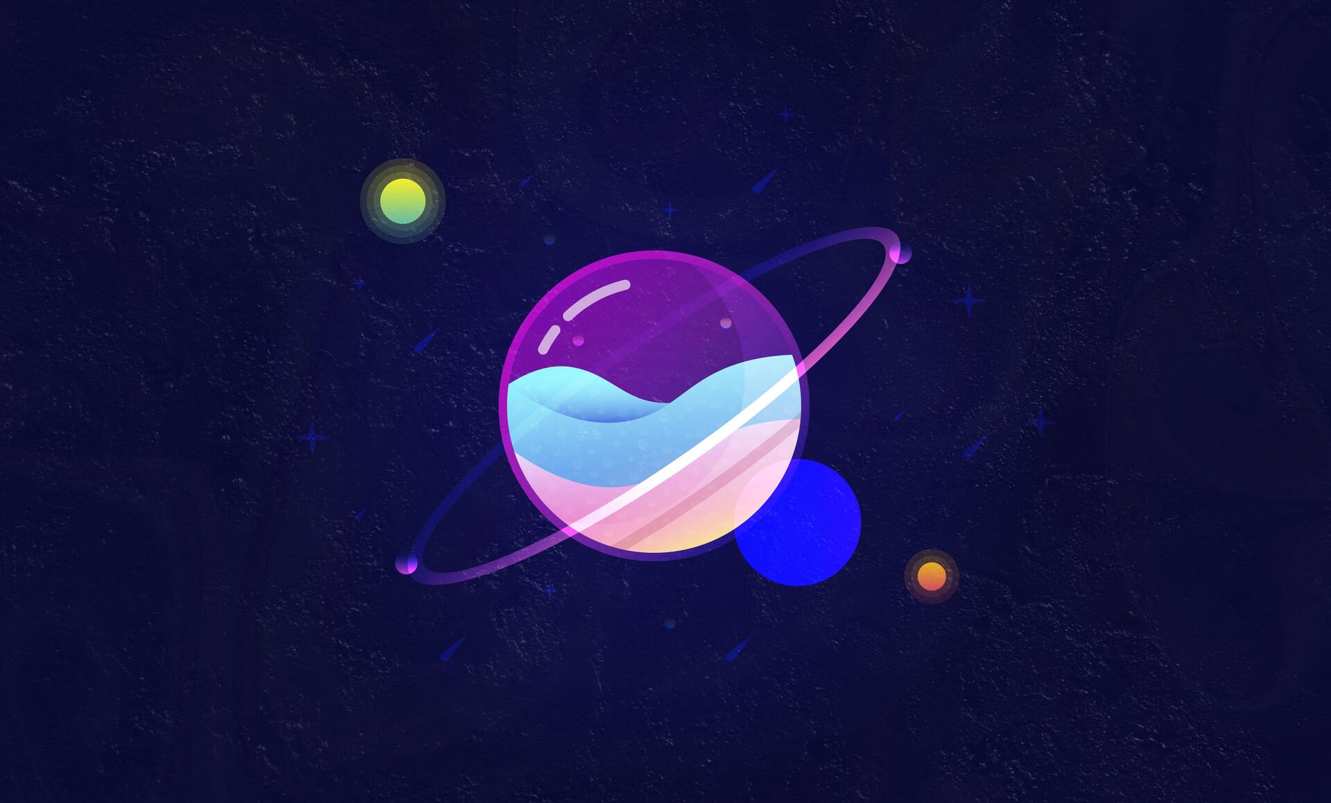 ArtStation - planets