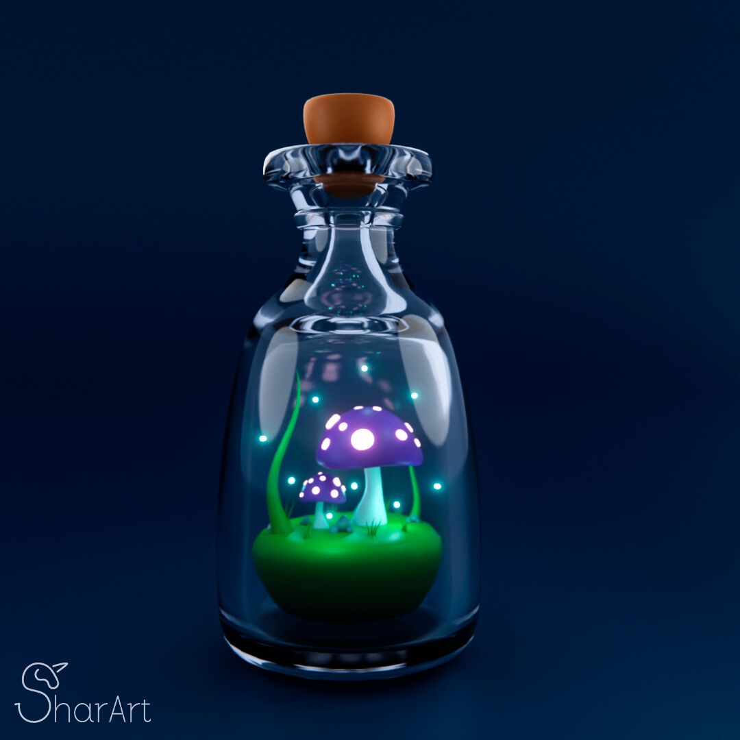 ArtStation - Magic bottle