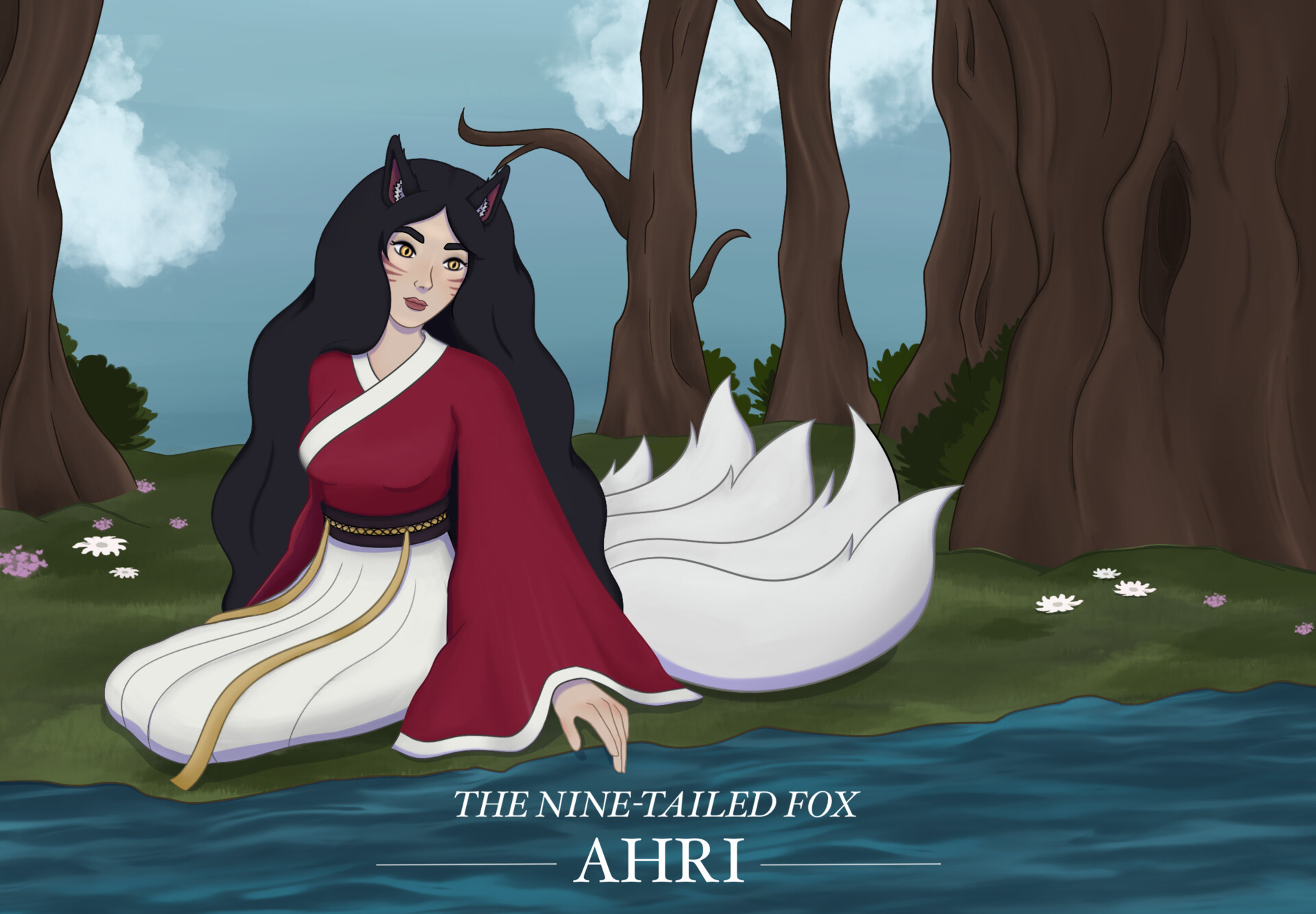 ArtStation - Ahri VGU - FanArt