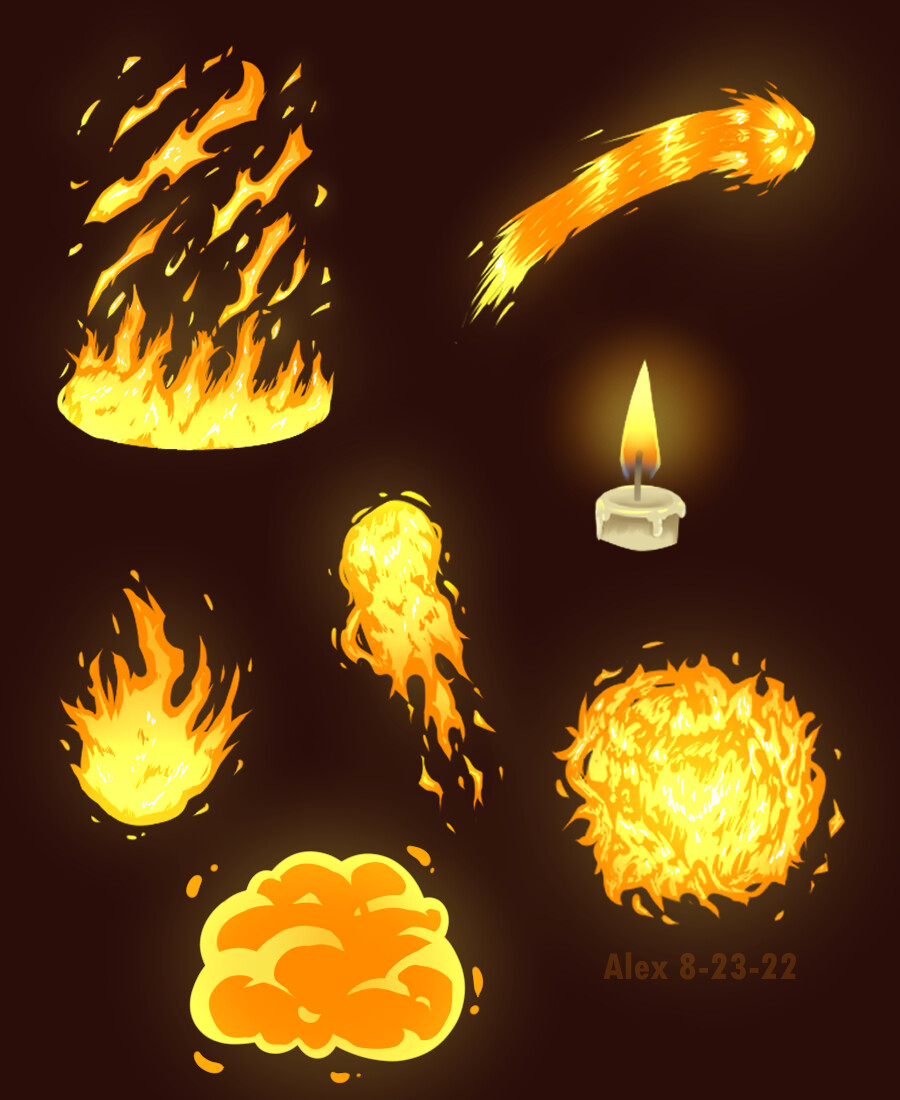 ArtStation - Fire Practice