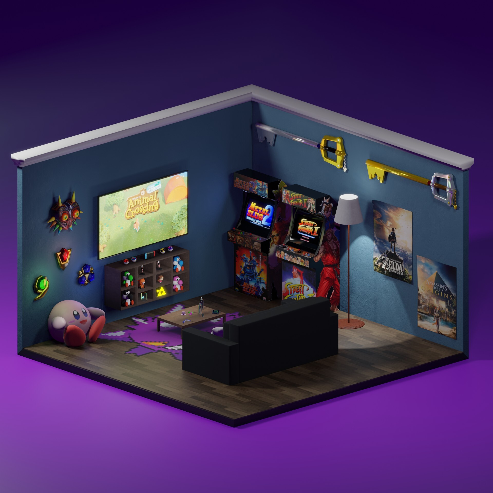 ArtStation - Gaming Room