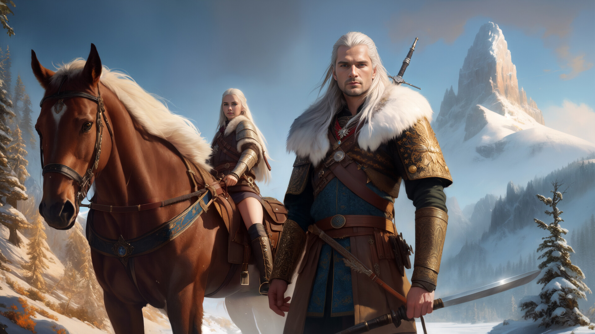 ArtStation - Witcher's journey