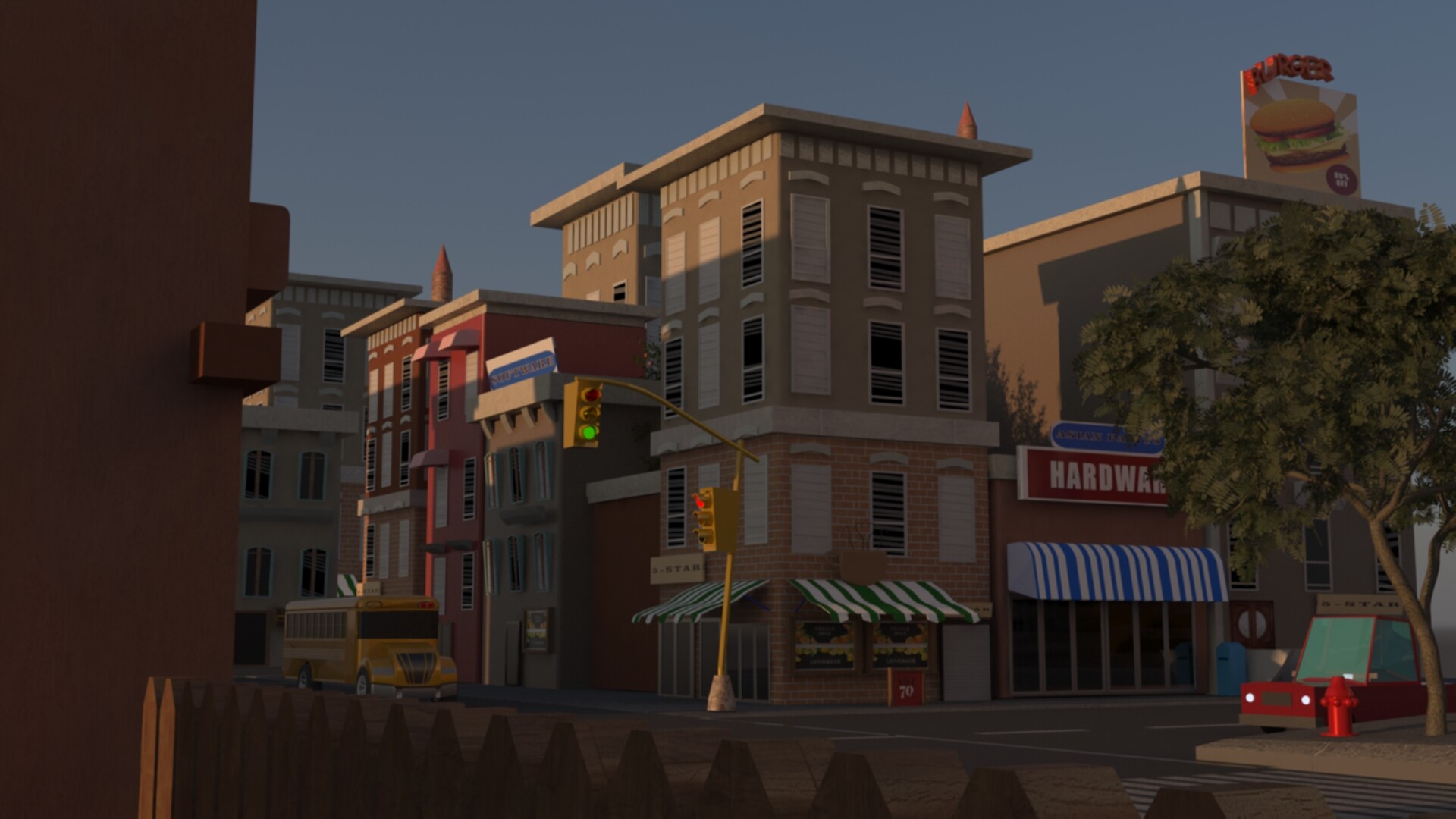 ArtStation - Cartoon BG