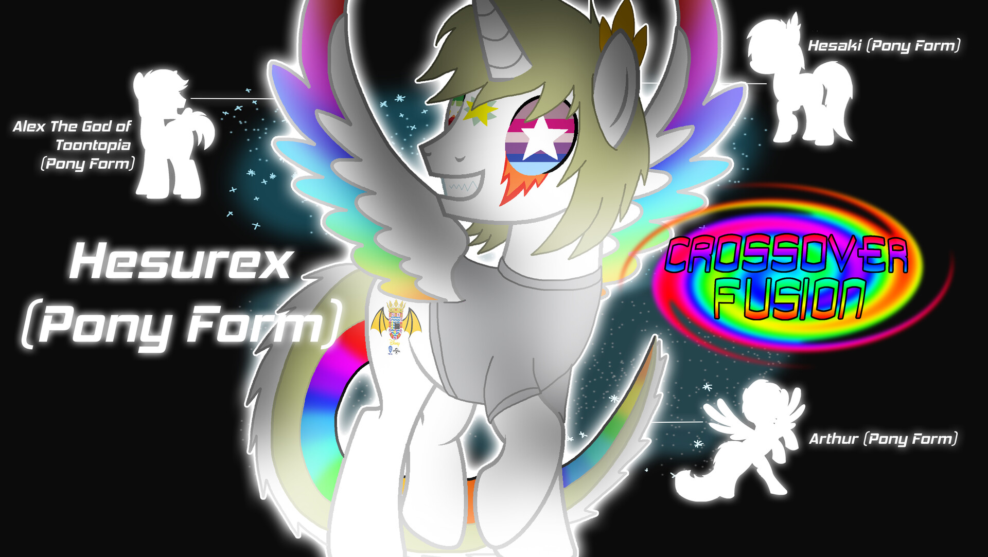ArtStation - Crossover Fusion - Hesurex (Pony Form)