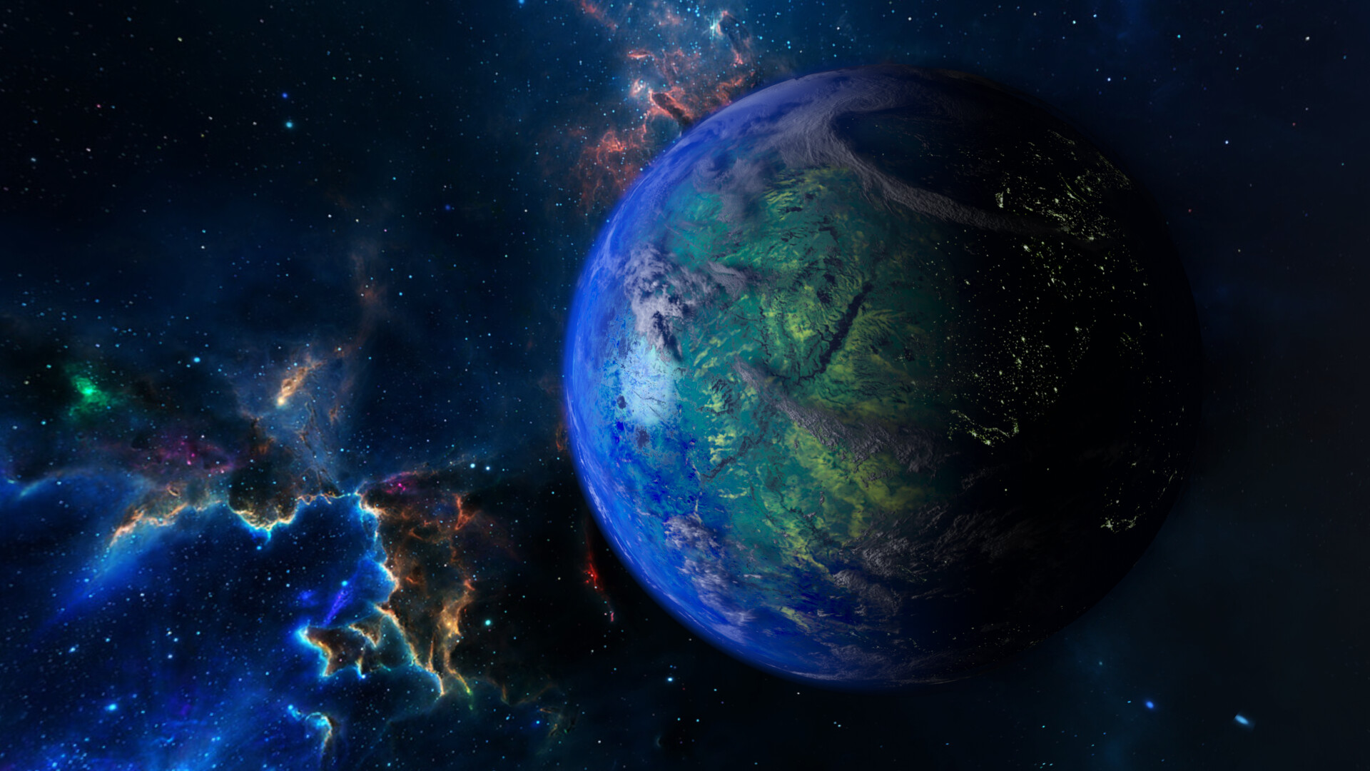 ArtStation - Alien Homeworld