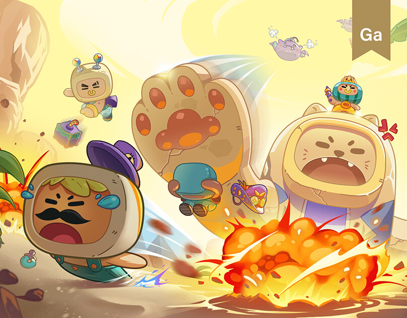ArtStation - Boomber Party Game Mobile