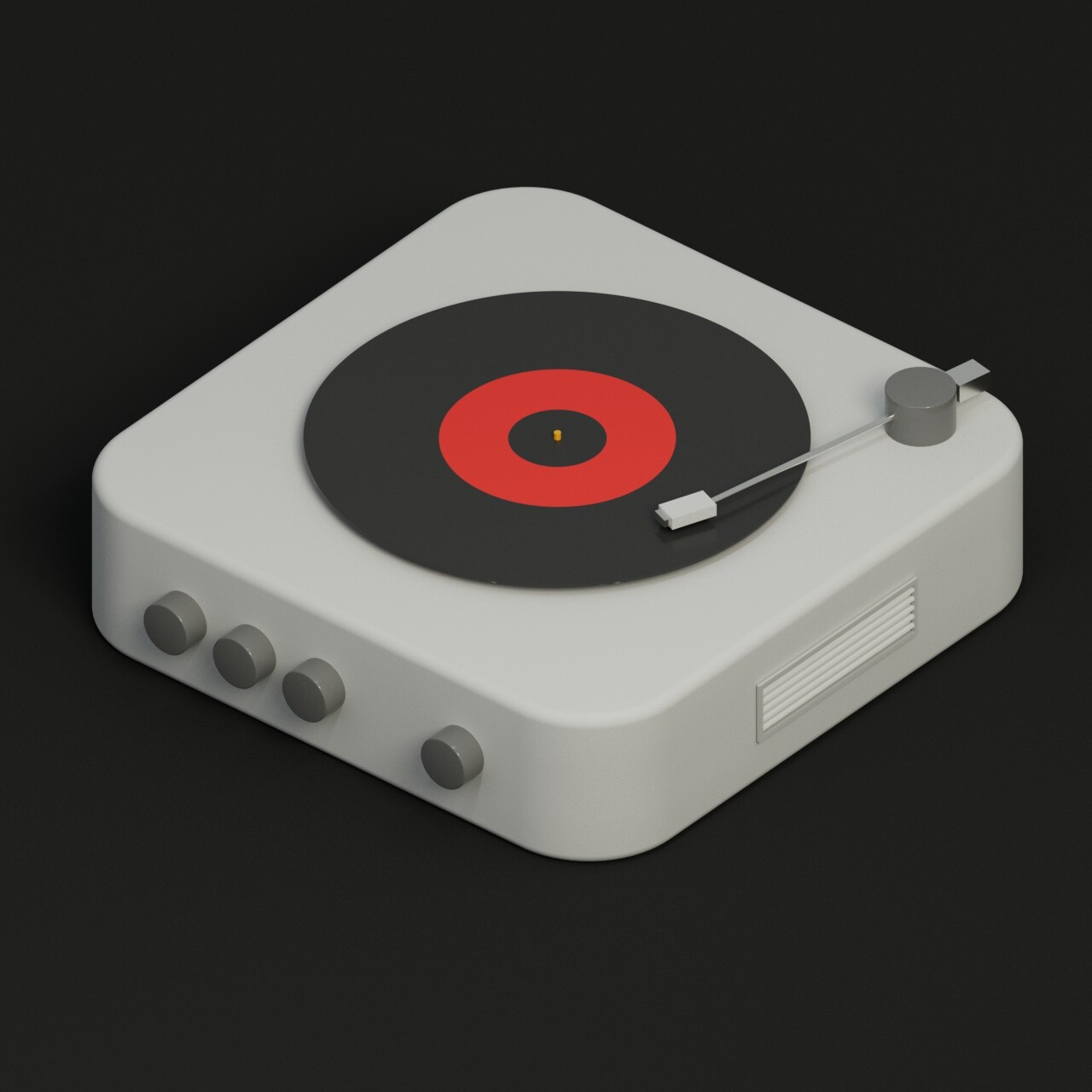 ArtStation - Vinyl record player