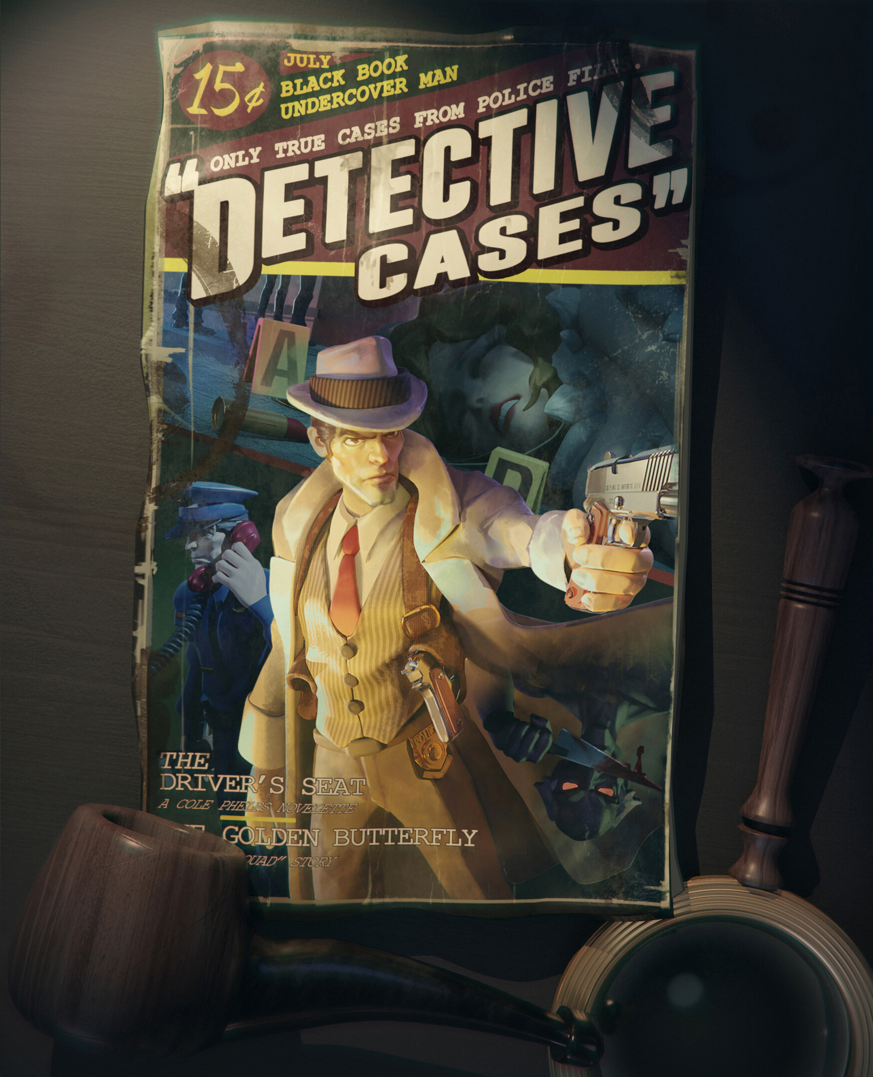 ArtStation - Detective Magazine