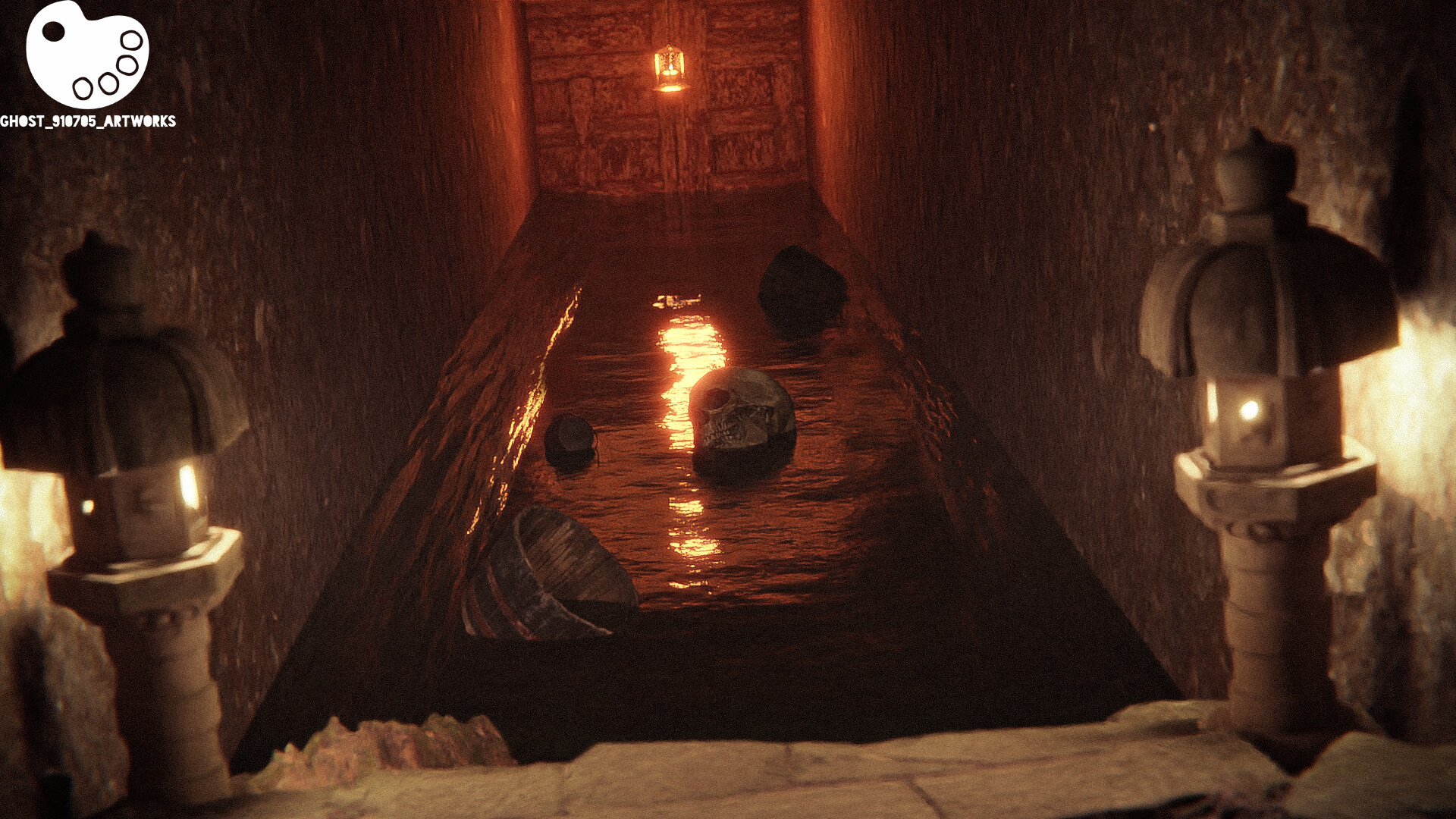 ArtStation - Sunken Shrine
