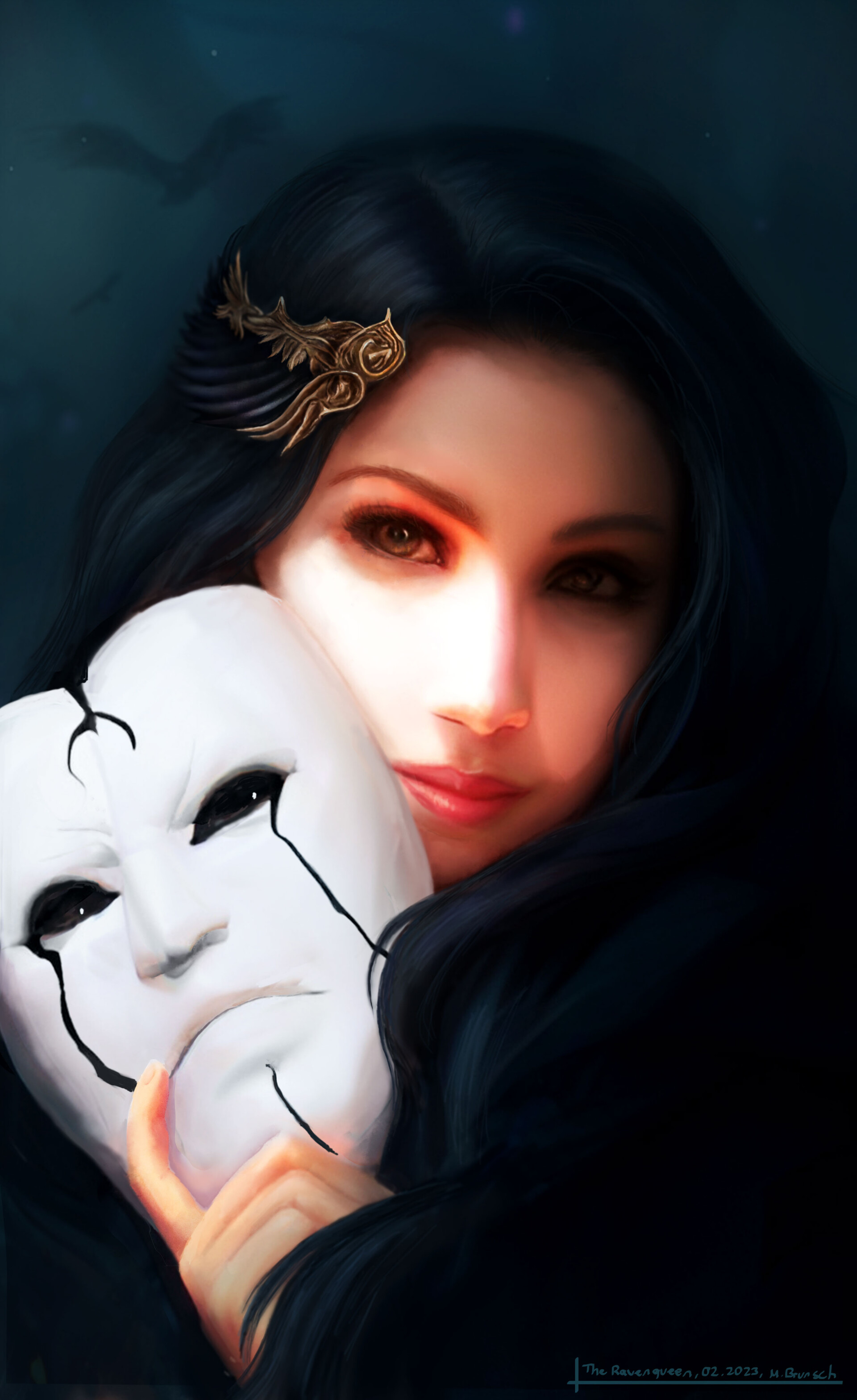 Artstation The Raven Queen