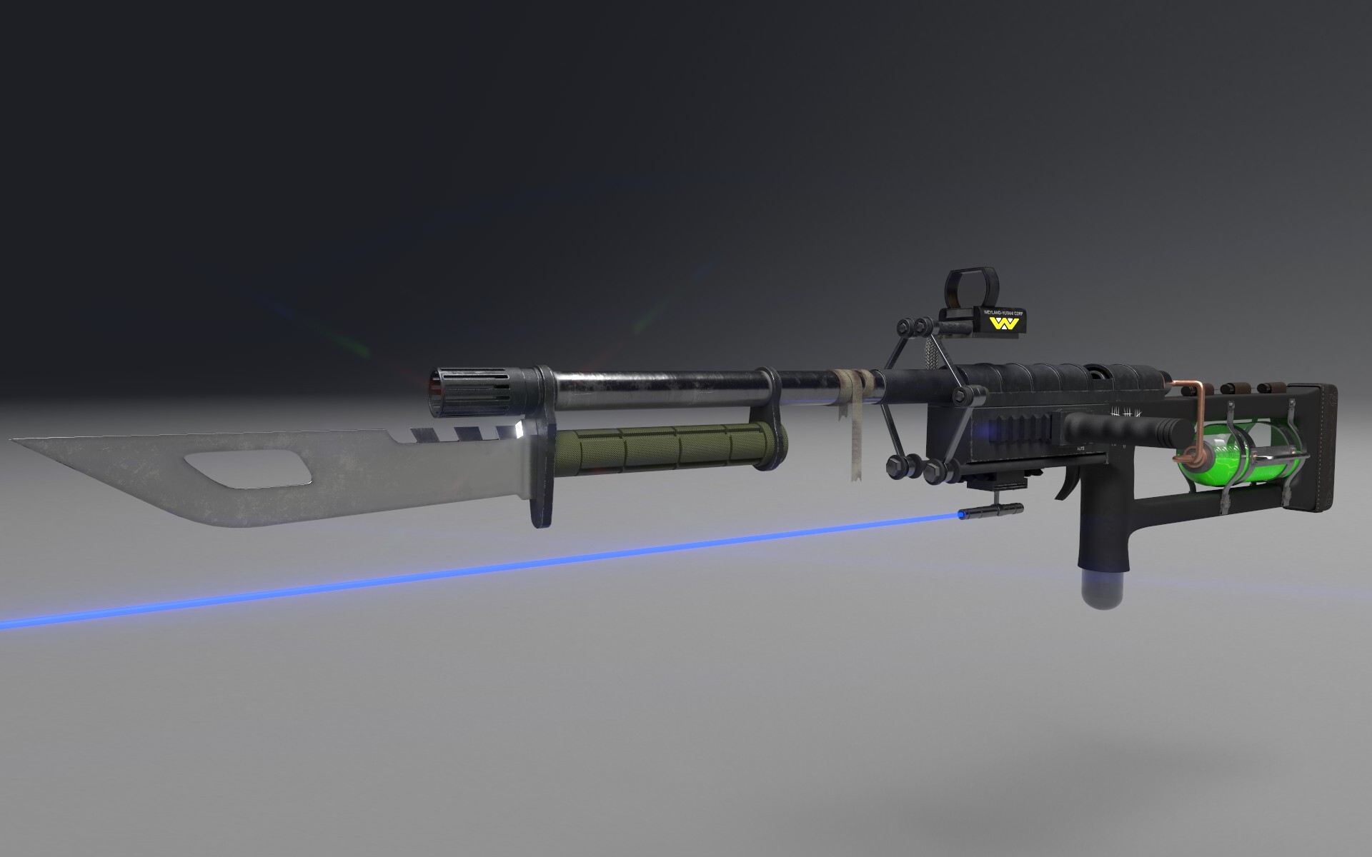 ArtStation - Alien Universe Dart Gun