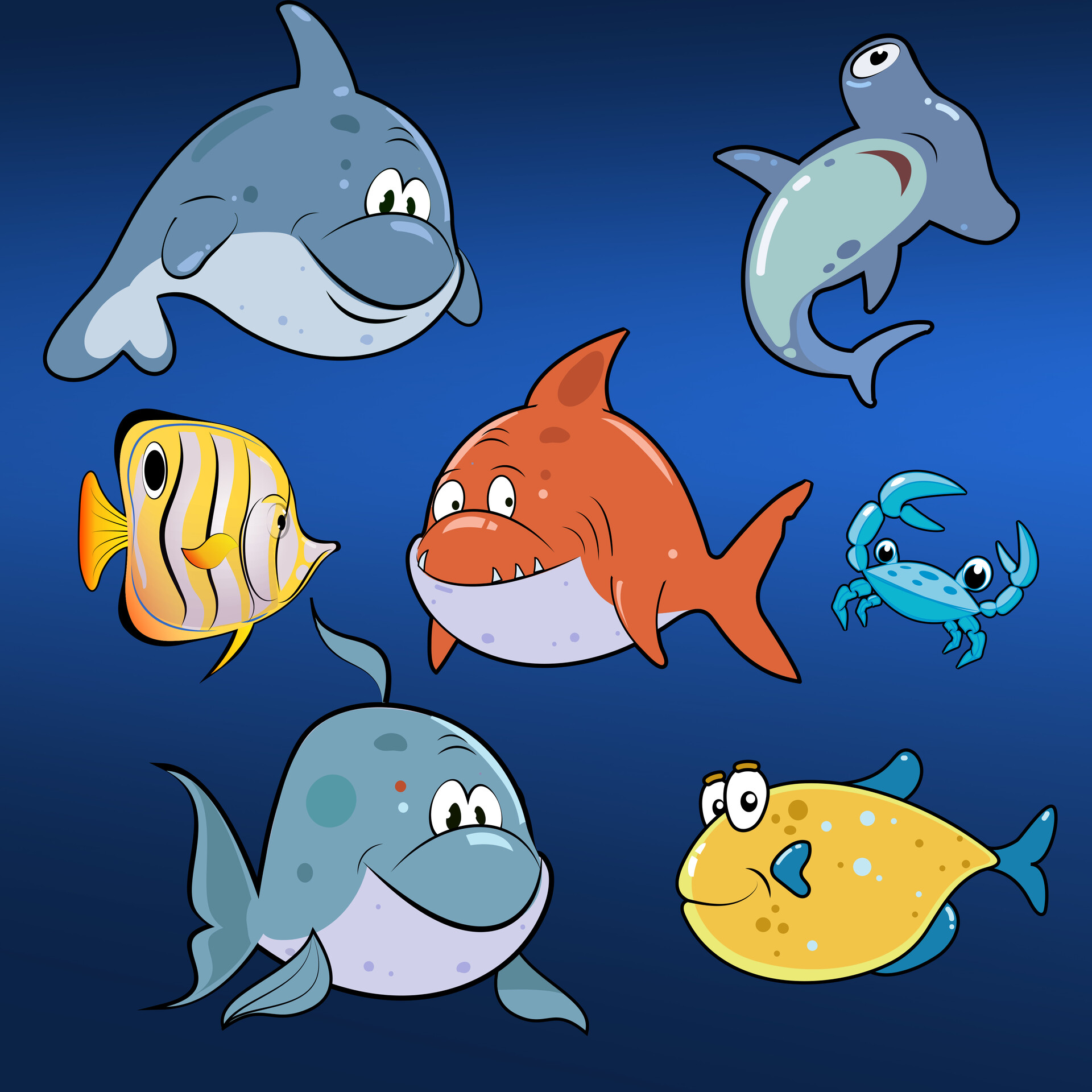 ArtStation - sea creatures