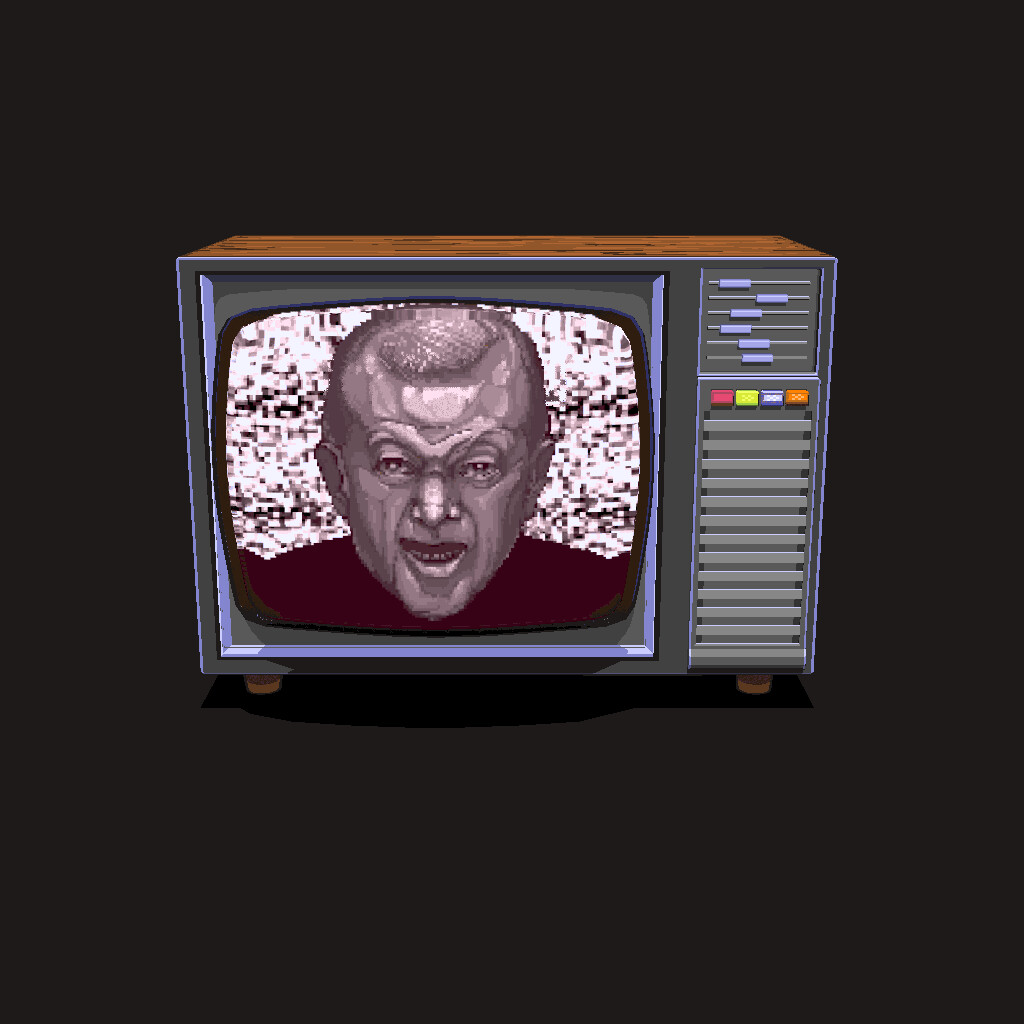 ArtStation - Old Tv prop.