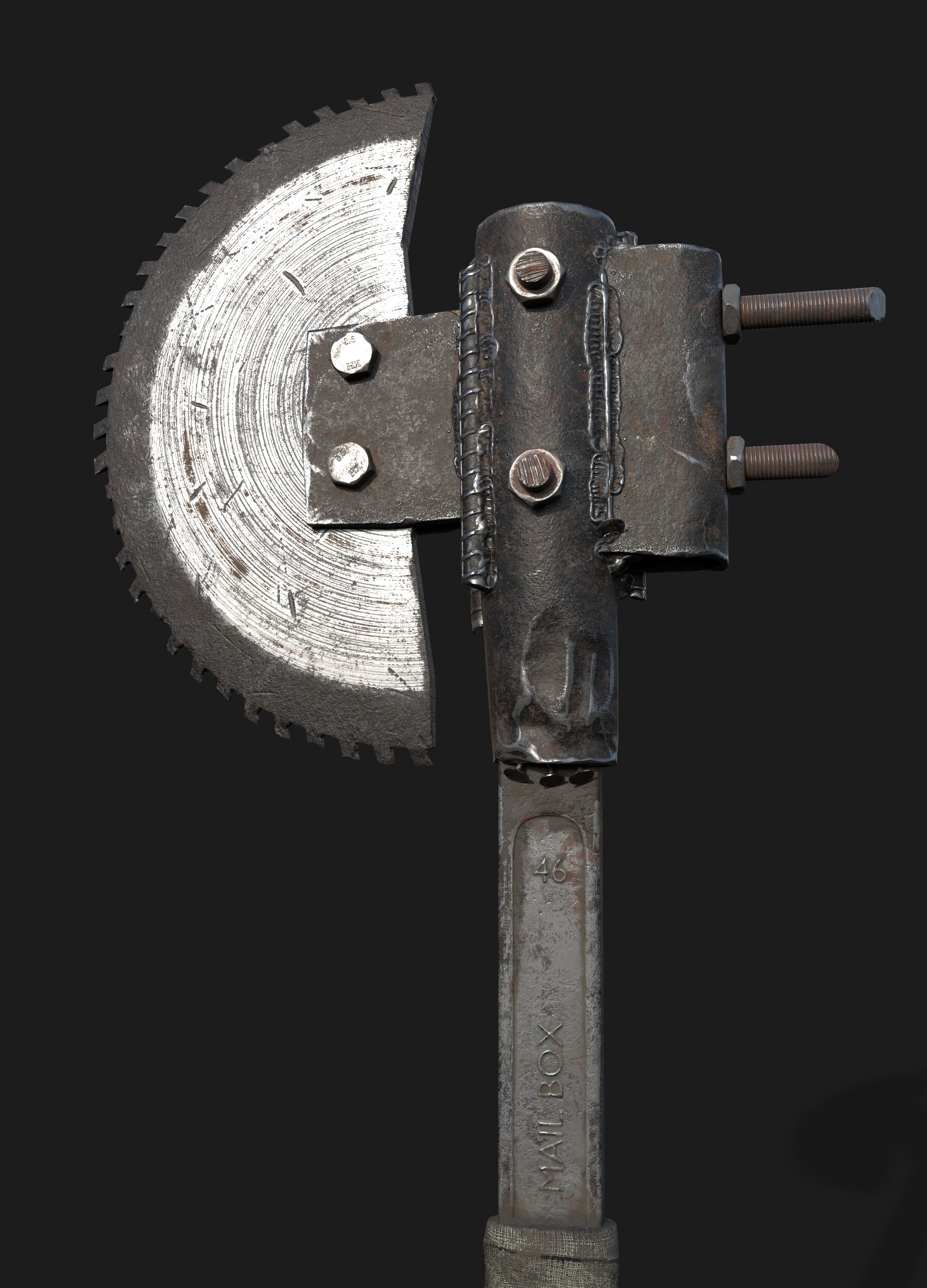 ArtStation - Steel Axe