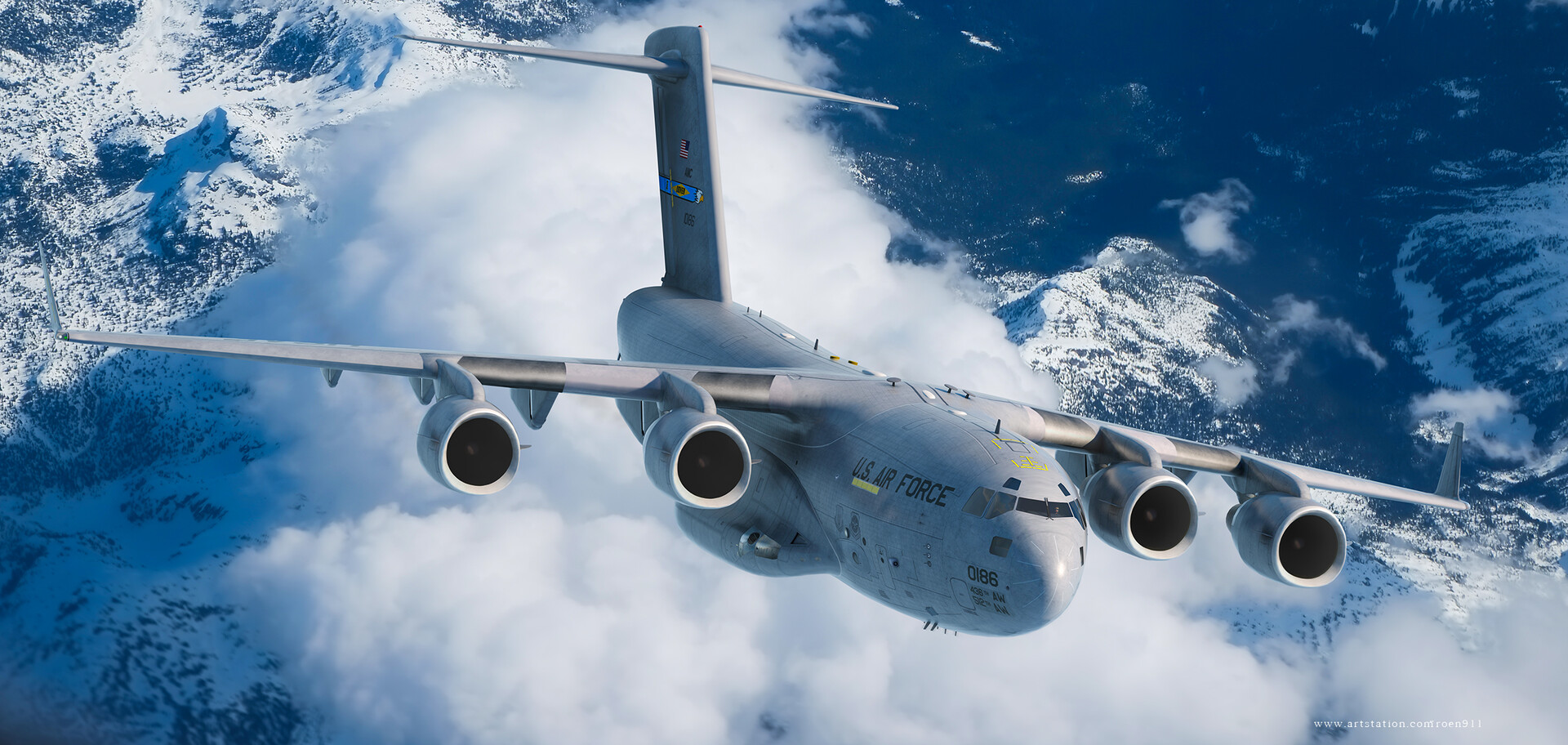 ArtStation - C-17A Globemaster III