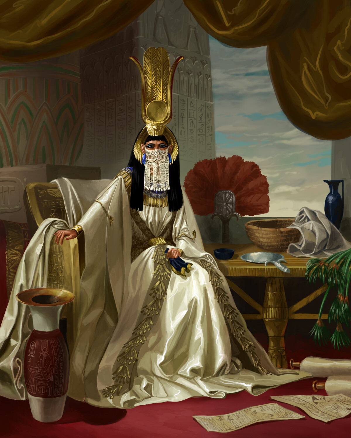 ArtStation - Queen of The Nile