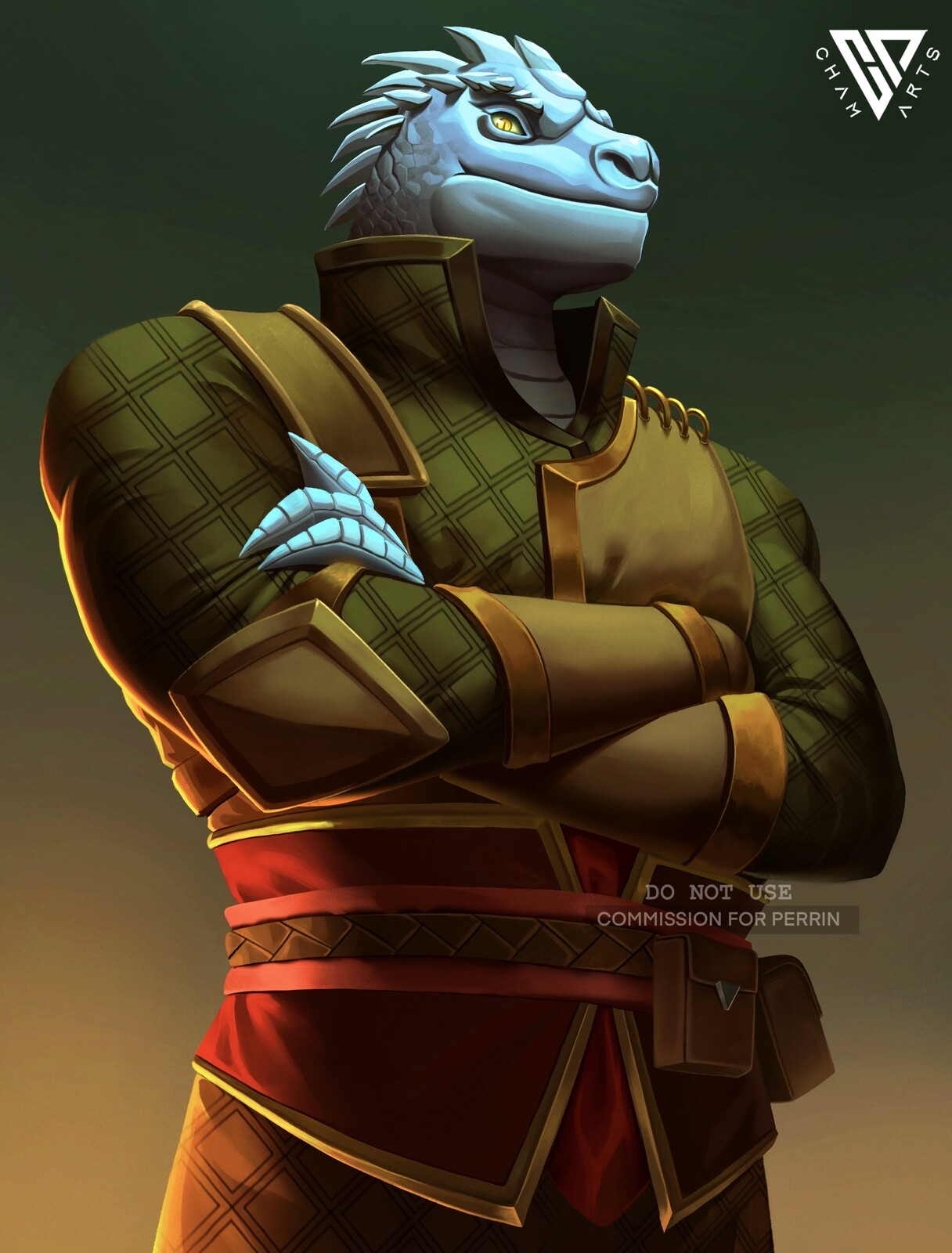 Cham Capadiso - DND Half Basilisk - Commission