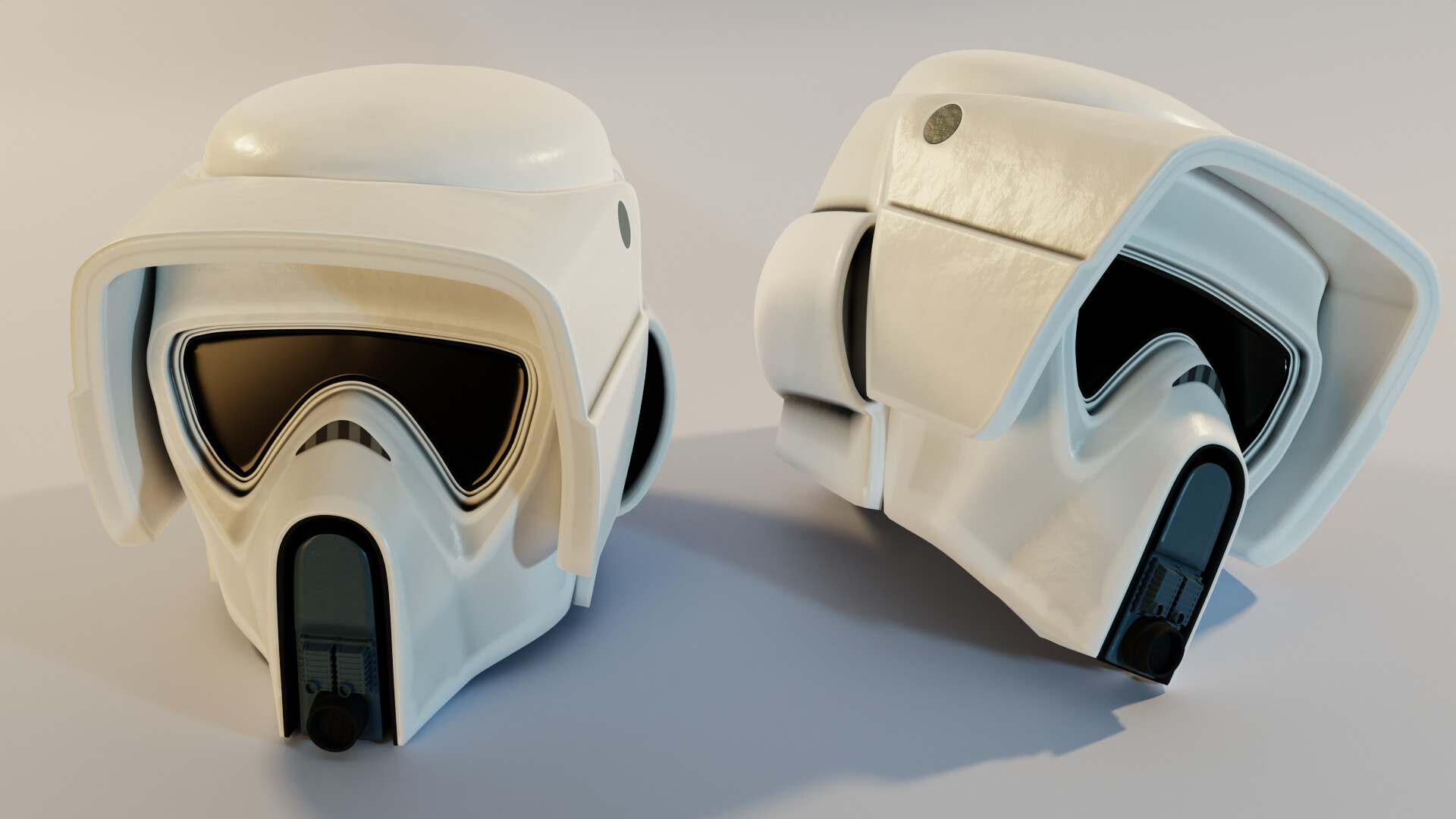 ArtStation - Scout Trooper Helmet