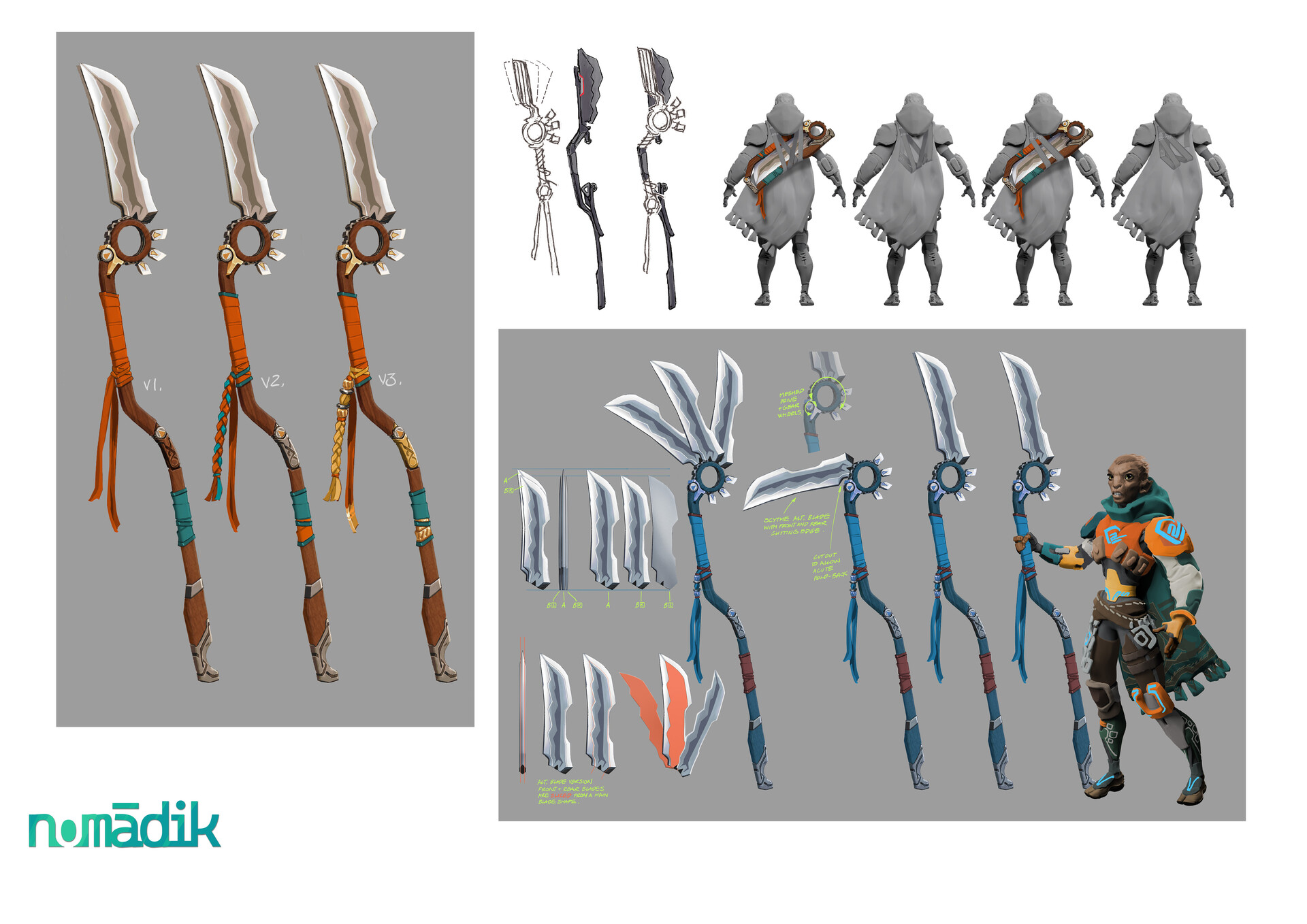 Ross Dearsley - Staff / Weapon design