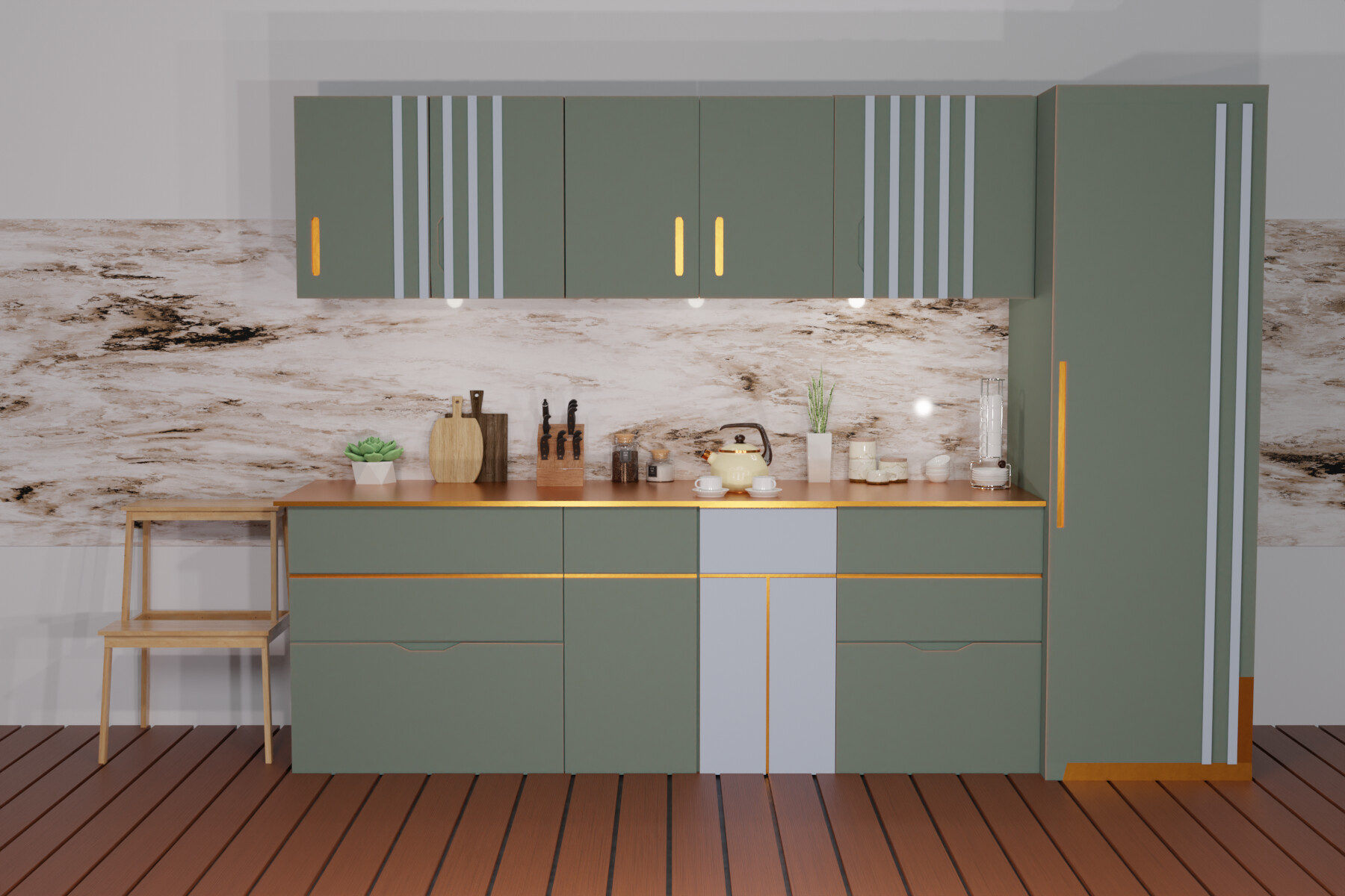 ArtStation - Ikea kitchen front (concept)