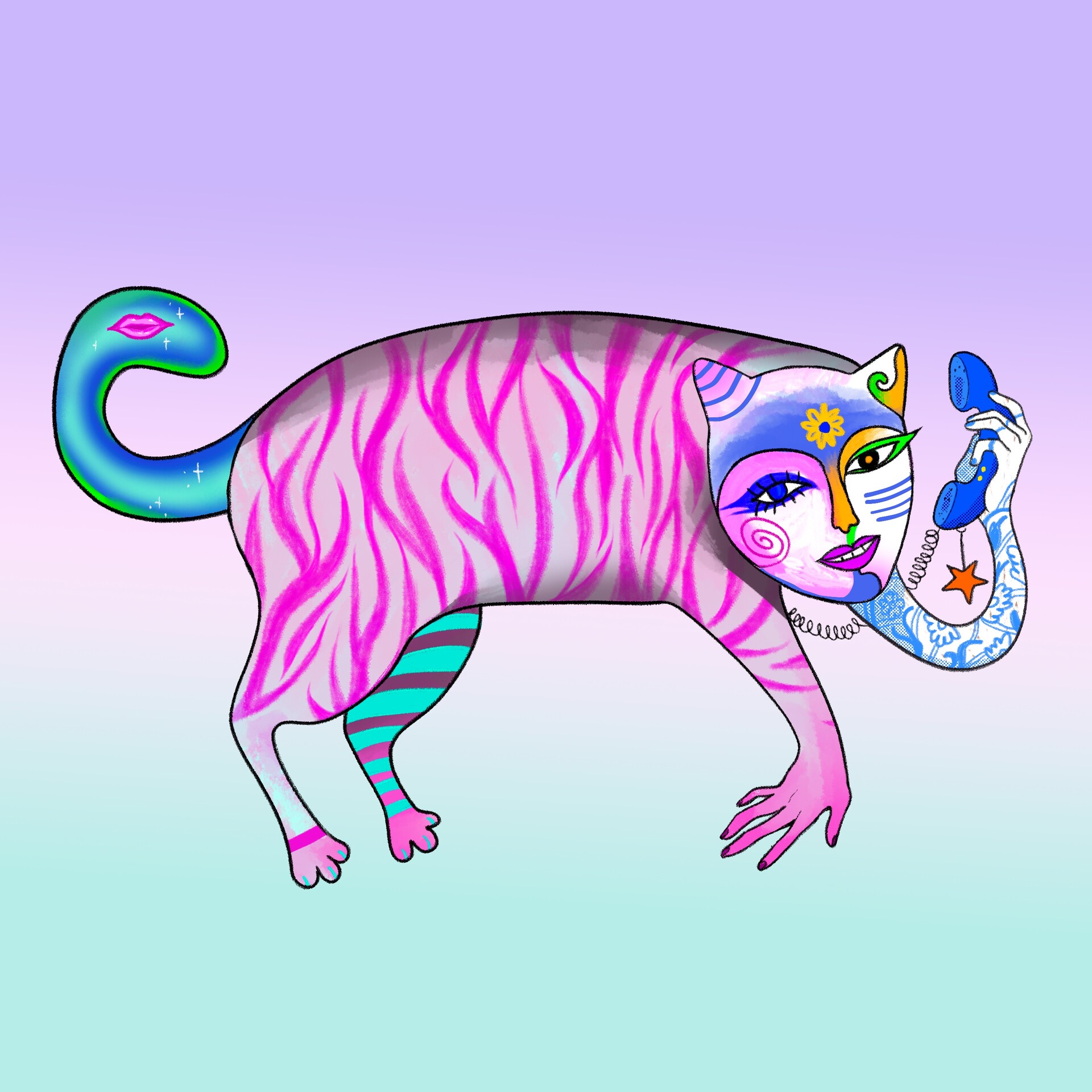 ArtStation - Candy Tiger Yuy