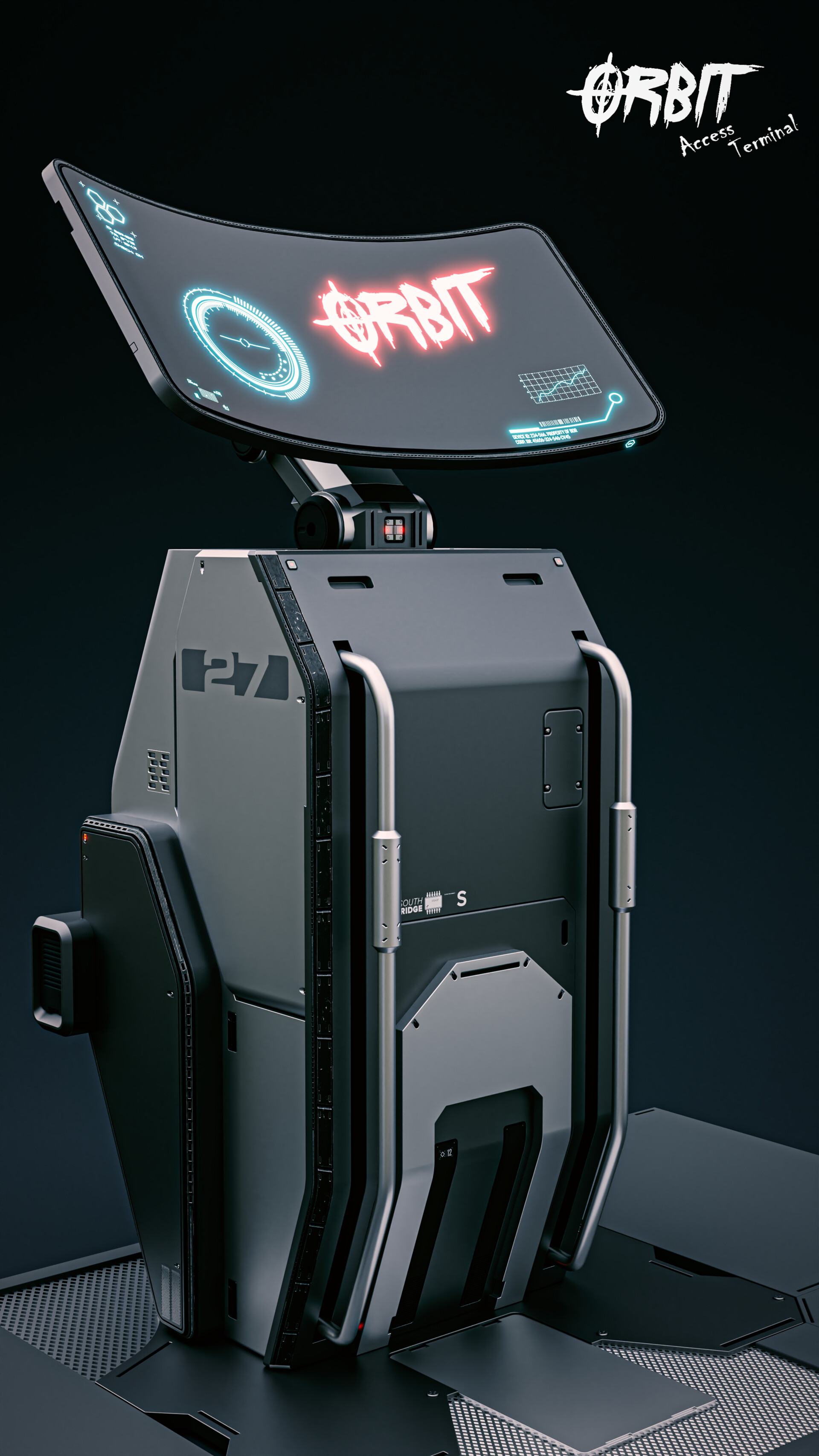 ArtStation - Orbit - Access terminal