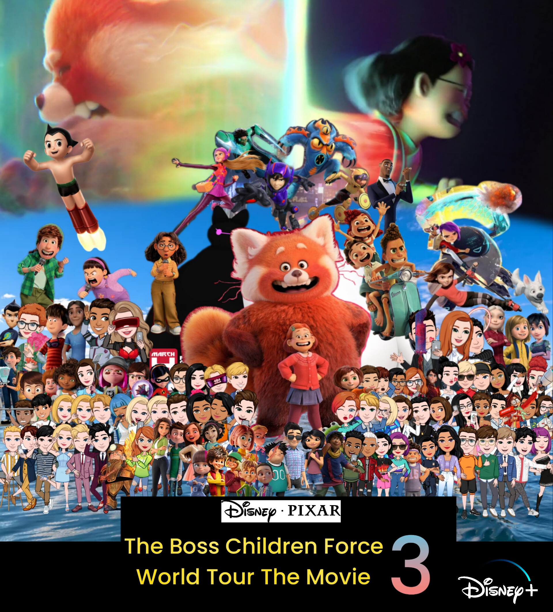 ArtStation - The Boss Children Force World Tour The Movie 3 2023