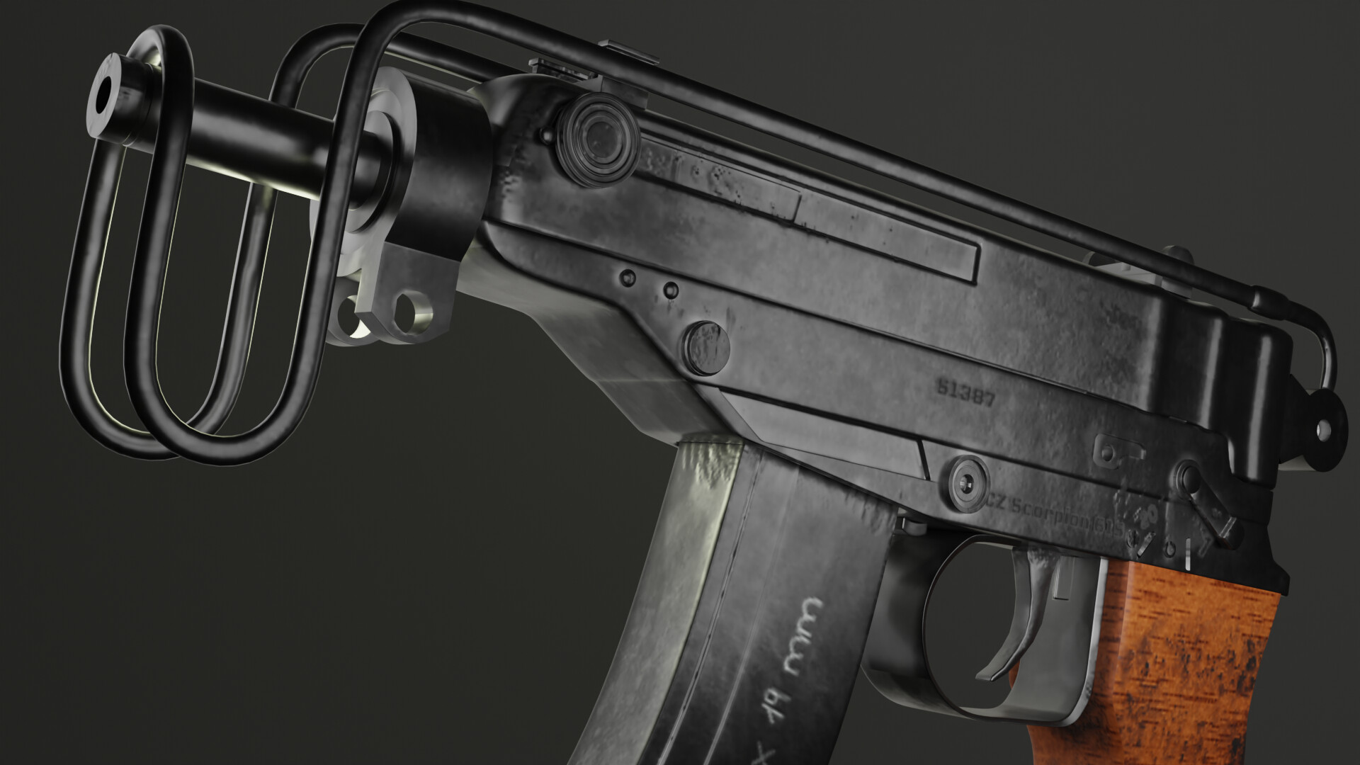 Skorpion Submachine Gun