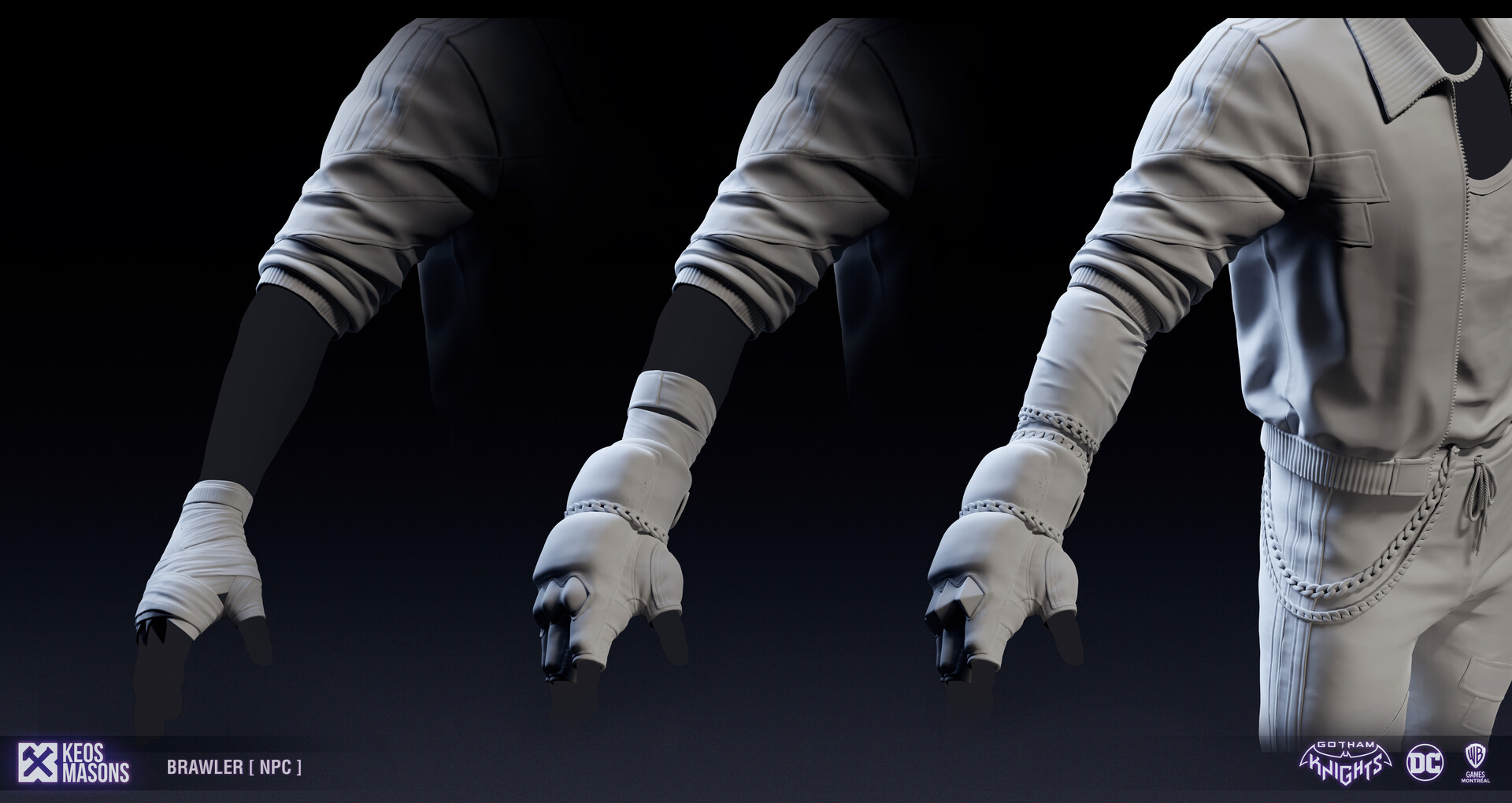 KEOS MASONS - Brawler Male - Gotham Knights