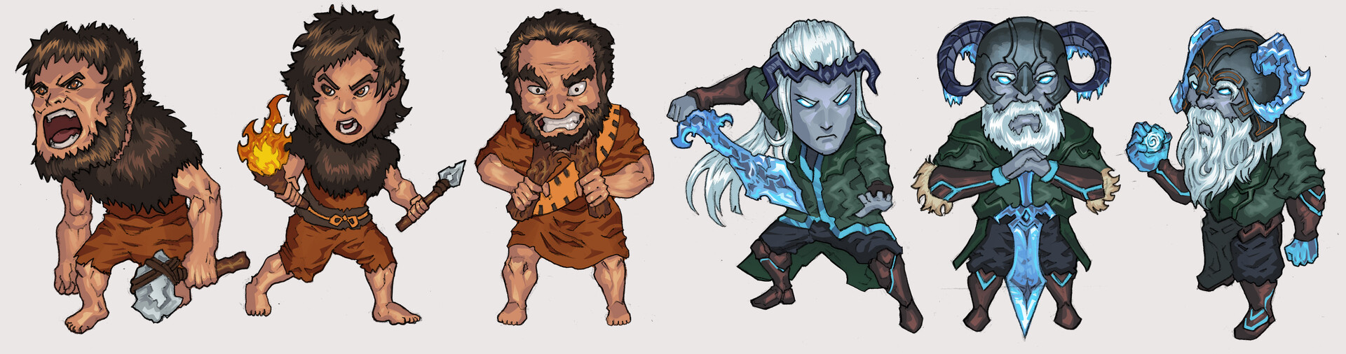 ArtStation - DND Hill Giants and Frost Giants