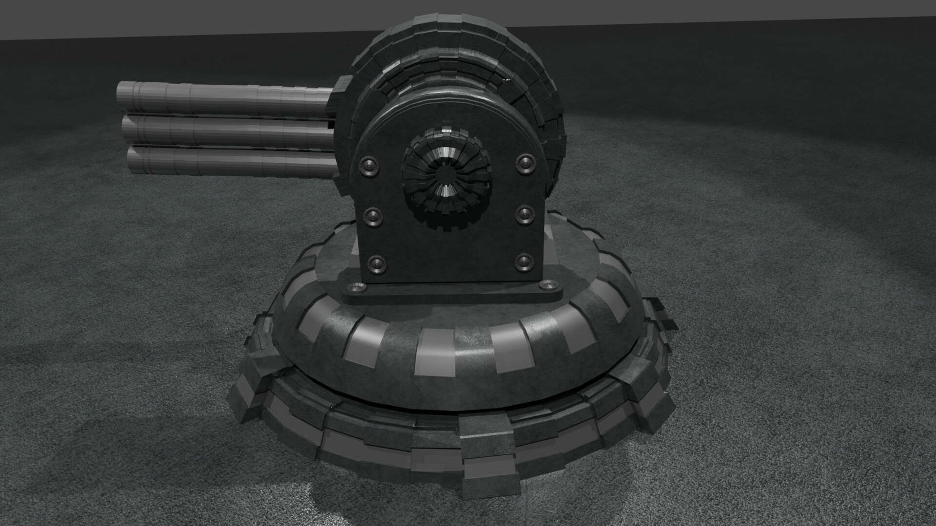 Joshua T - Sci Fi Concept Turret