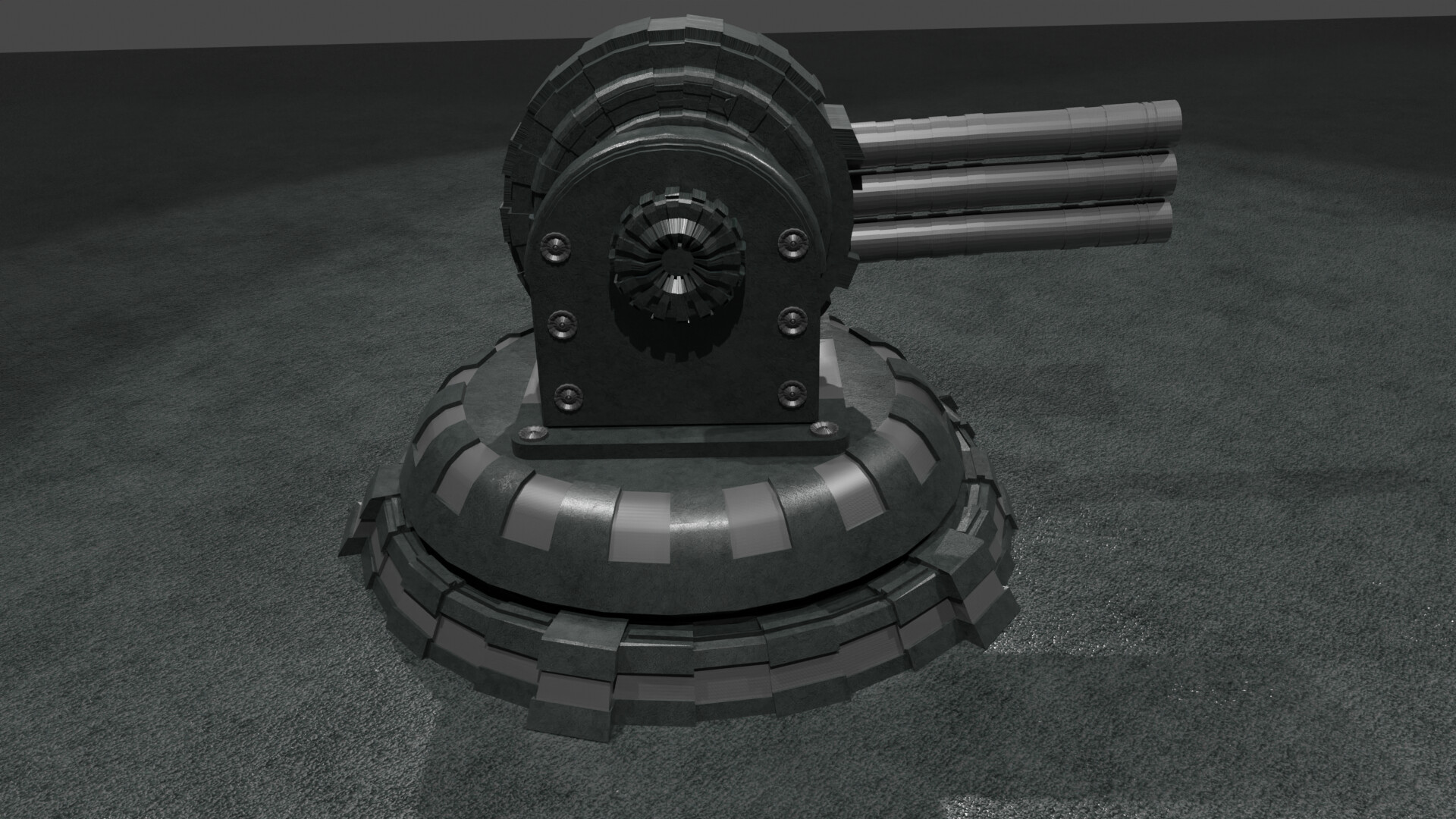 Joshua T - Sci Fi Concept Turret