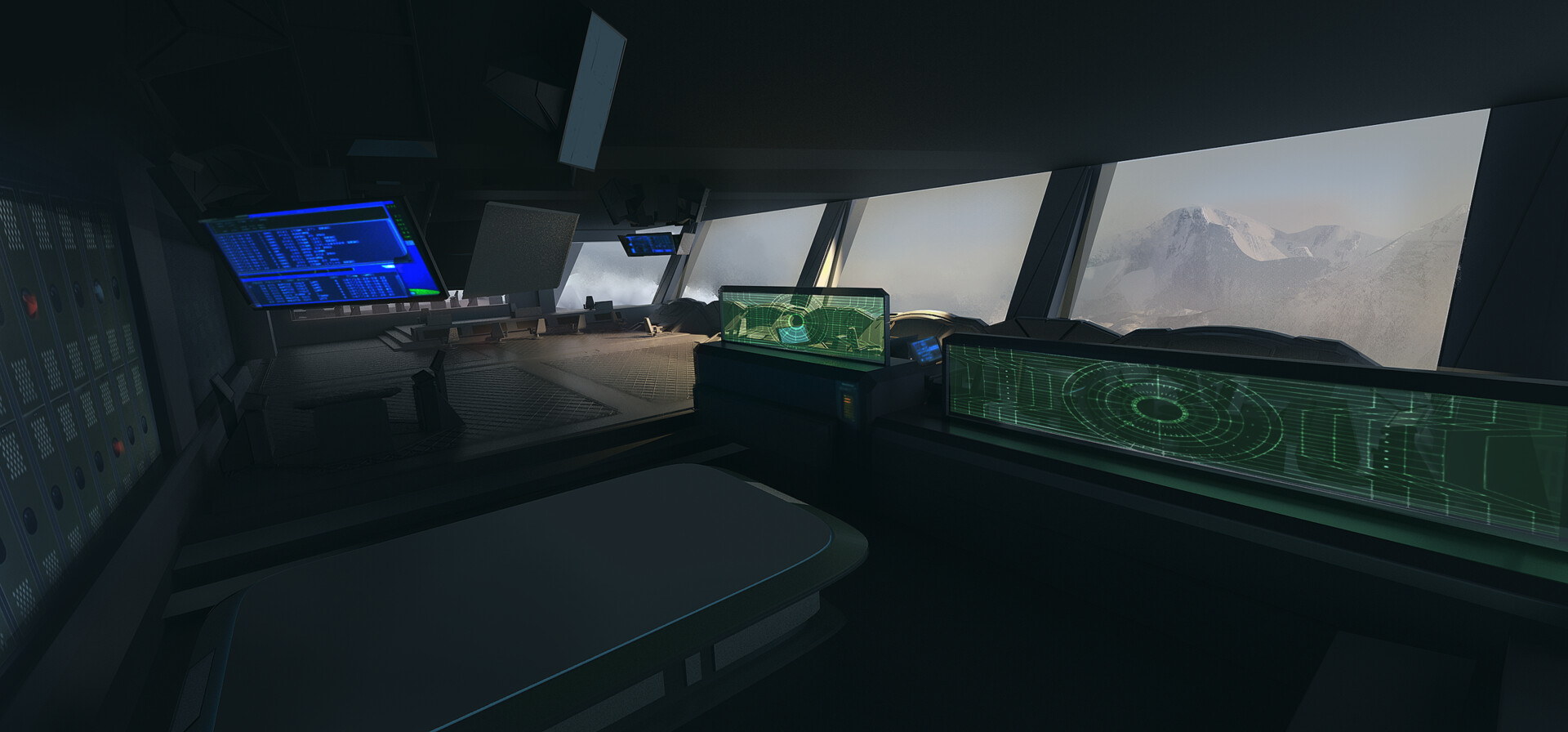 Nevena Jevtic - Military Research Base - Interior