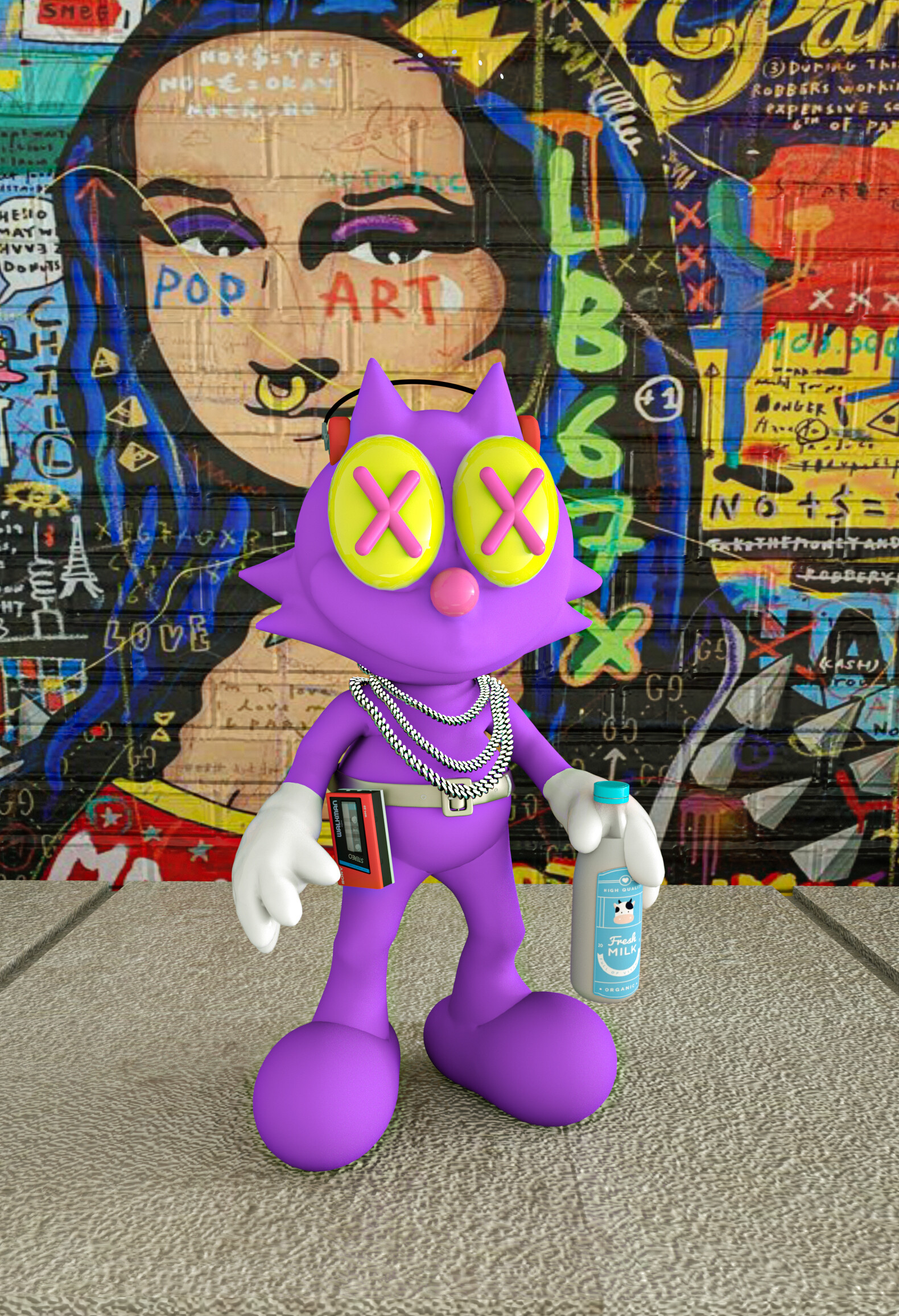 ArtStation - Flex Cat - L.A Dream