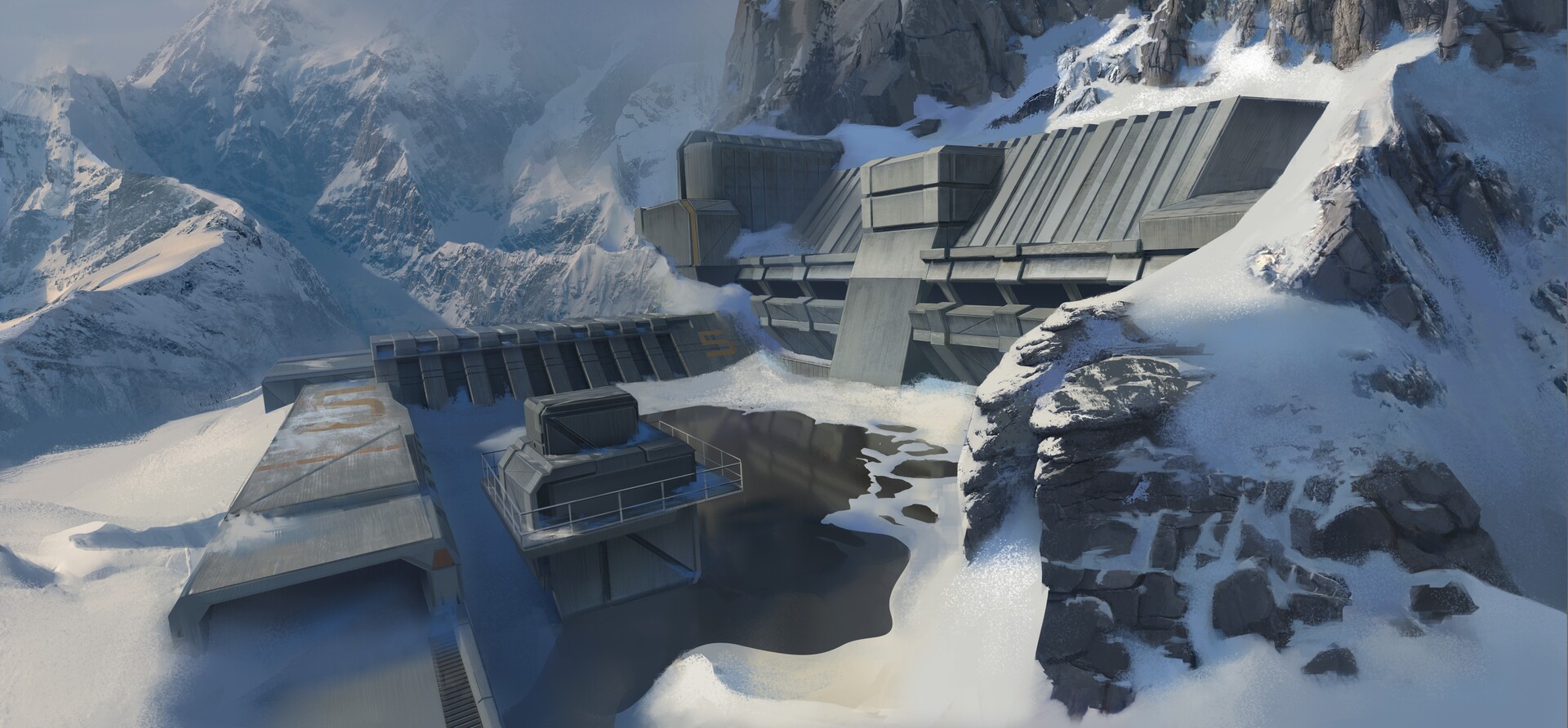 ArtStation - Military Base - Exterior